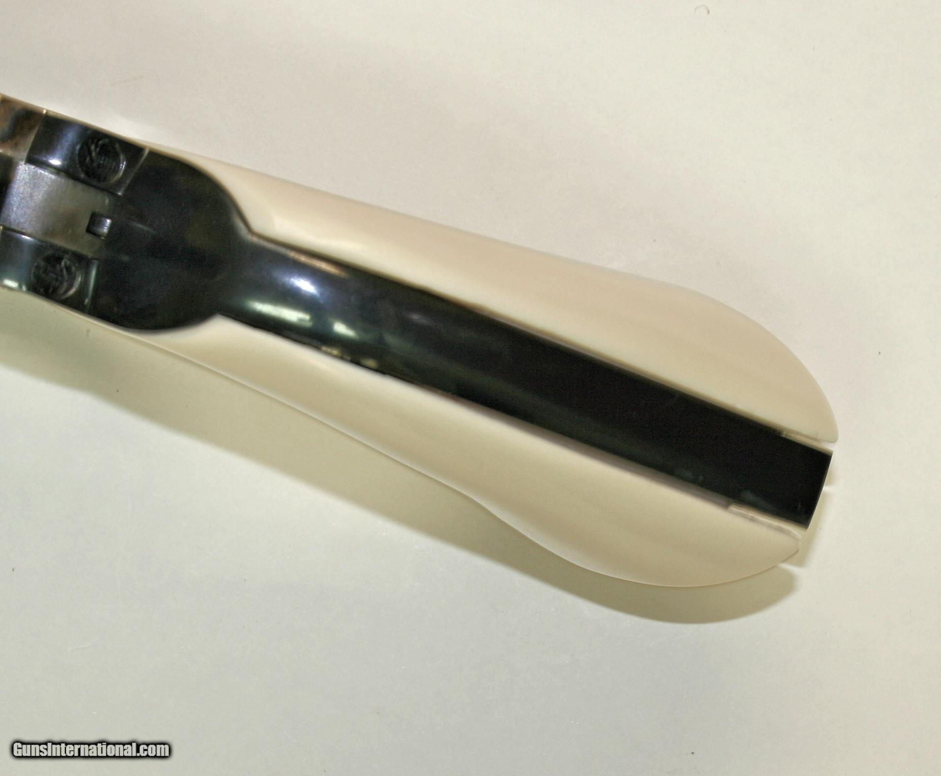 Heritage Rough Rider Large Bore SA Revolver Ivory-Like One Piece Grips ...