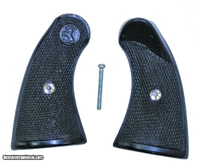 Colt Police Positive Special Checkered Grips With Thumb Rest for sale