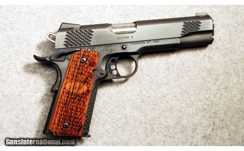 Kimber ~ Custom Shop Raptor II ~ .45 AUTO