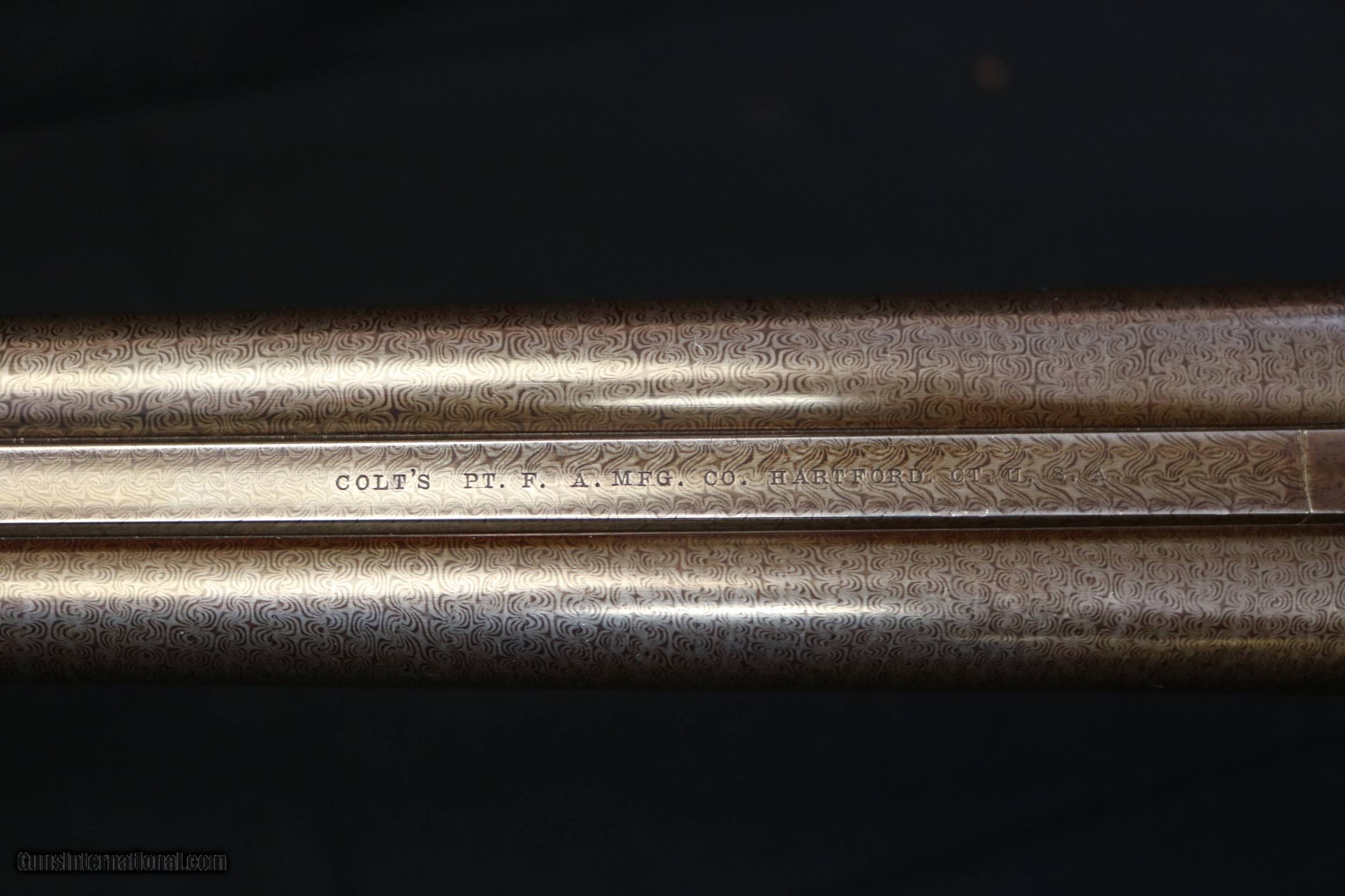 Rare 3 Digit SN 1885 made Colt 1883 Hammerless Factory 2 Barrel Set ...
