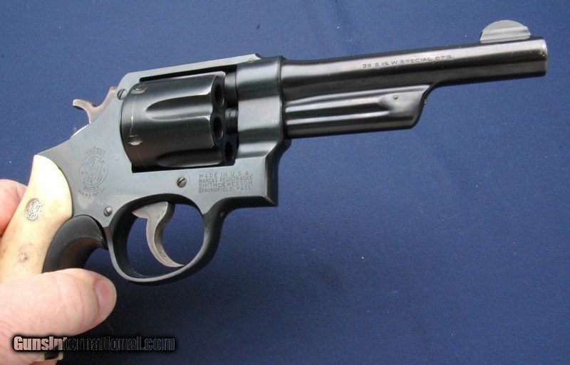 Sweet 5" S&W Heavy Duty .38 w/stag