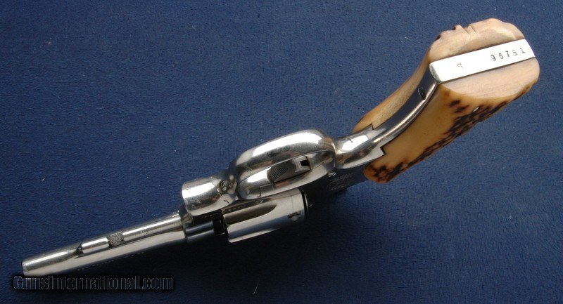 Post war pre Model 10 .38 w/ old stags