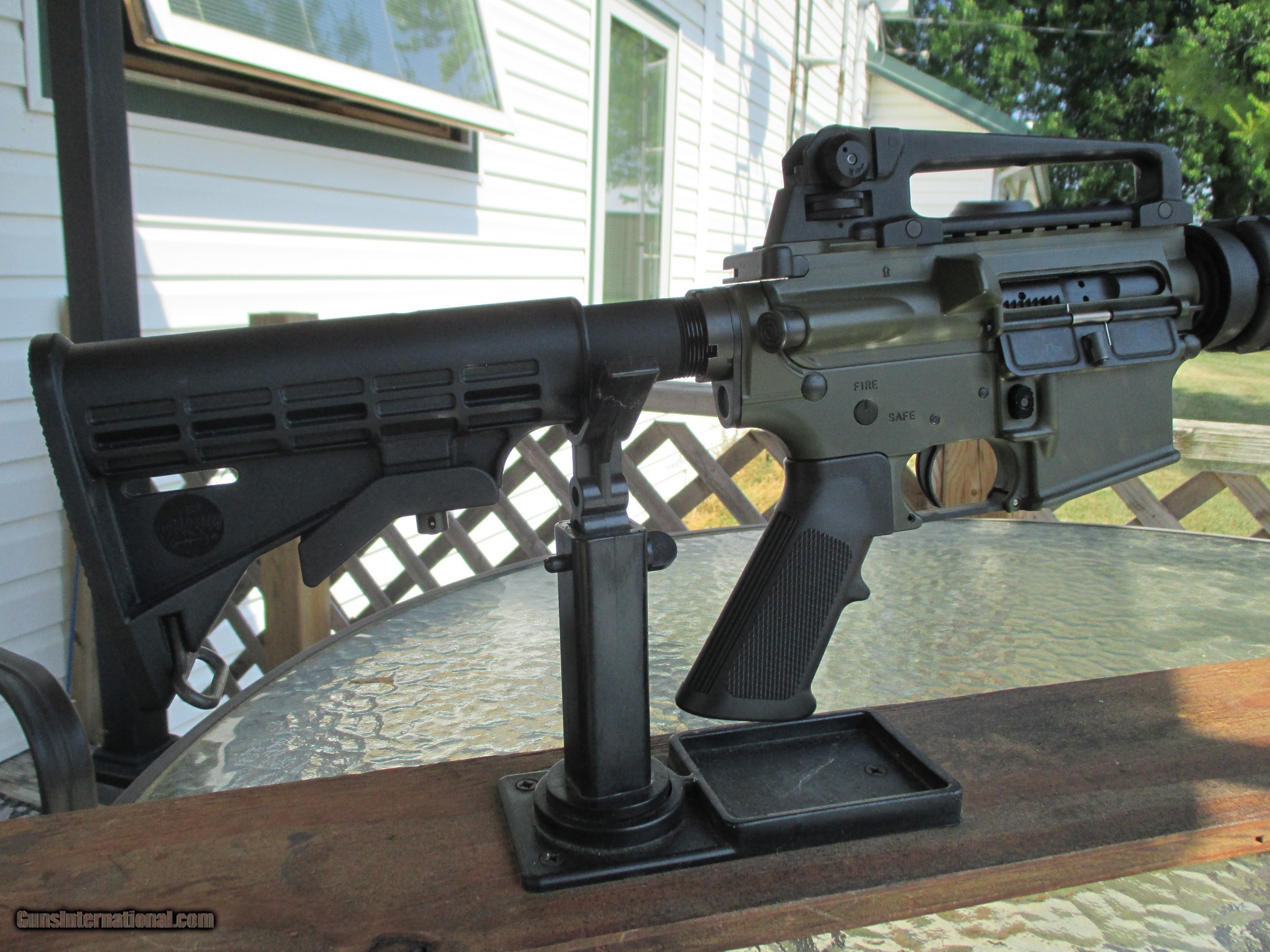 Bushmaster XM - Pre Patrolman AR-15 Carbine OD Green Cerakote 556/223 ...