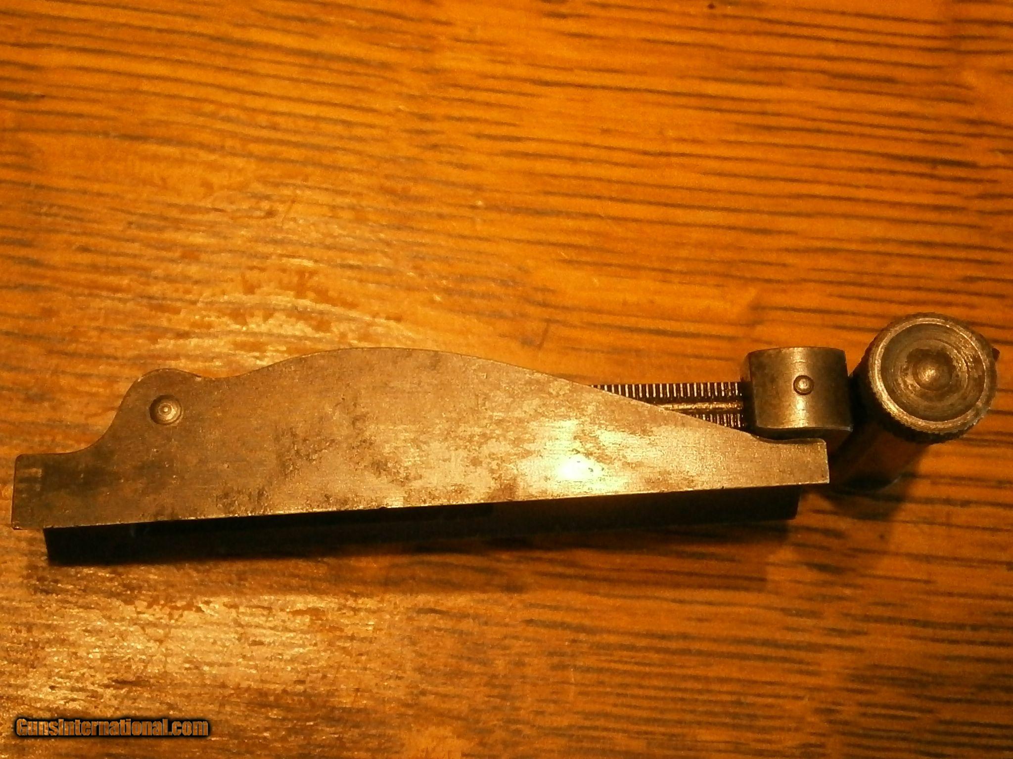 Vintage 1902 US Krag Rear Sight