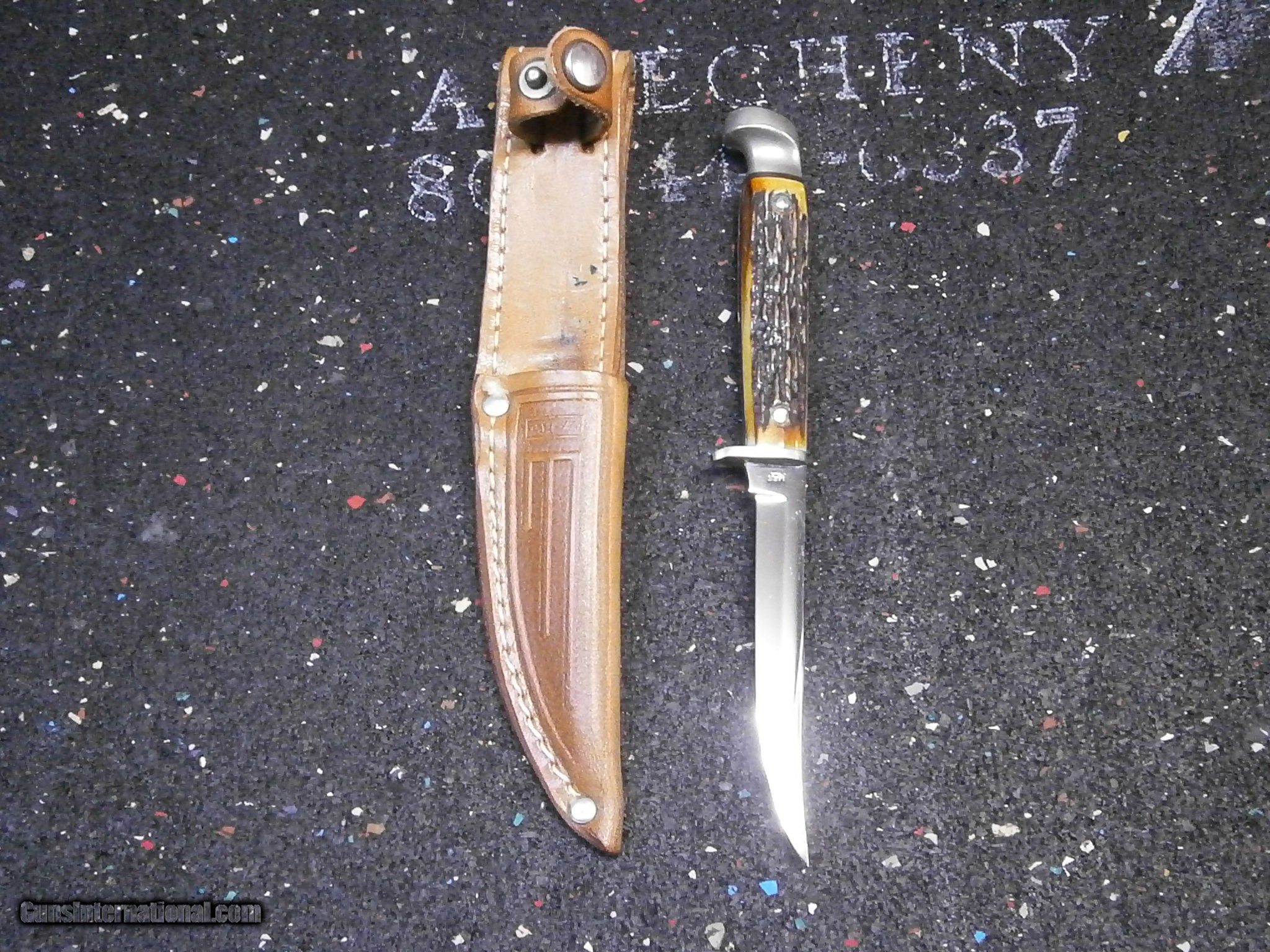 Case M5F Stag Bird and Trout Knife