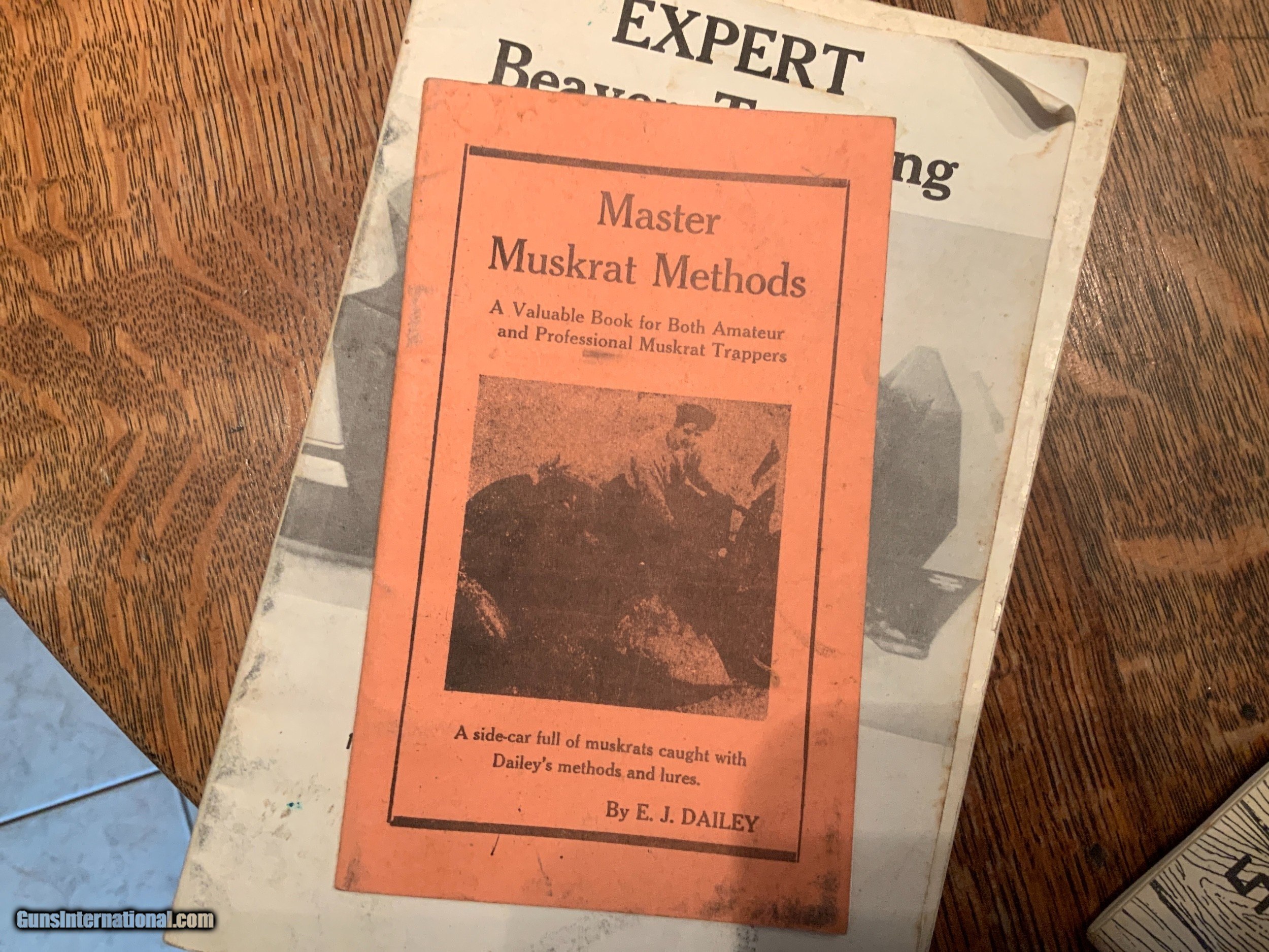 Vintage Trapping Instruction Booklets