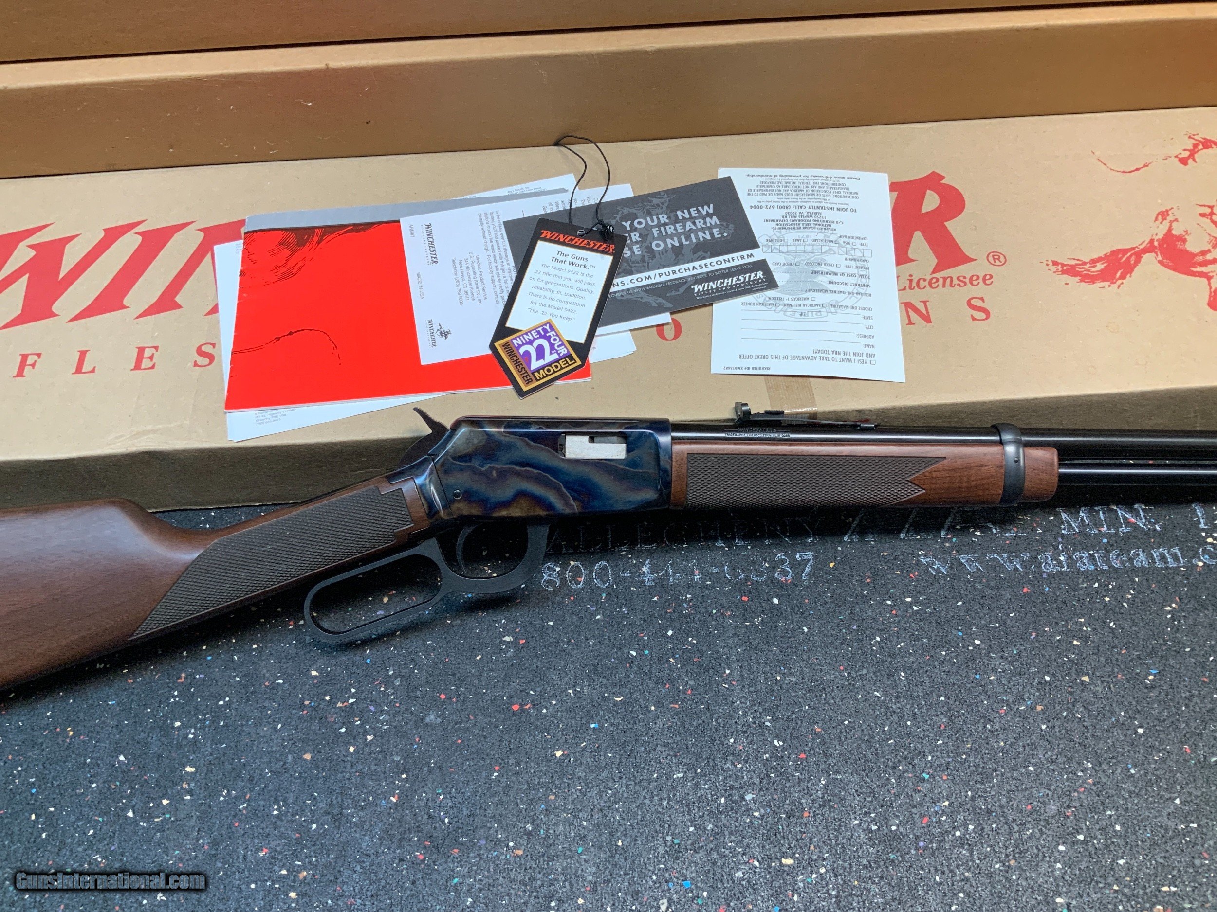 Winchester 9422 Case Colored Receiver NIB