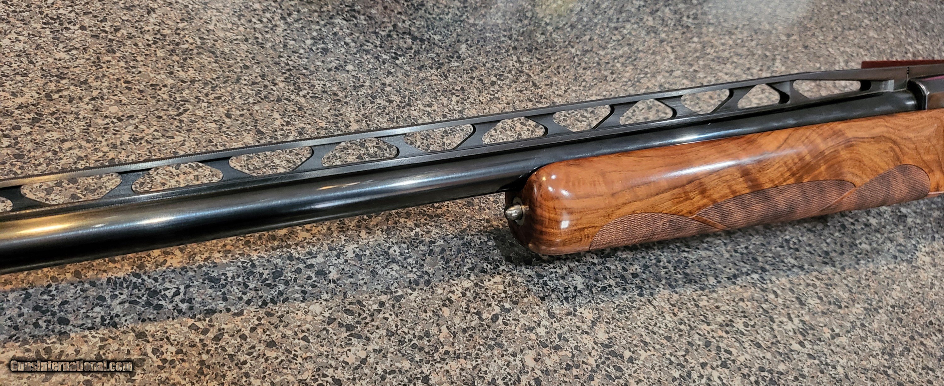 Beautiful engraved desimone ts 2000 trap gun silver sietz bowen type ...