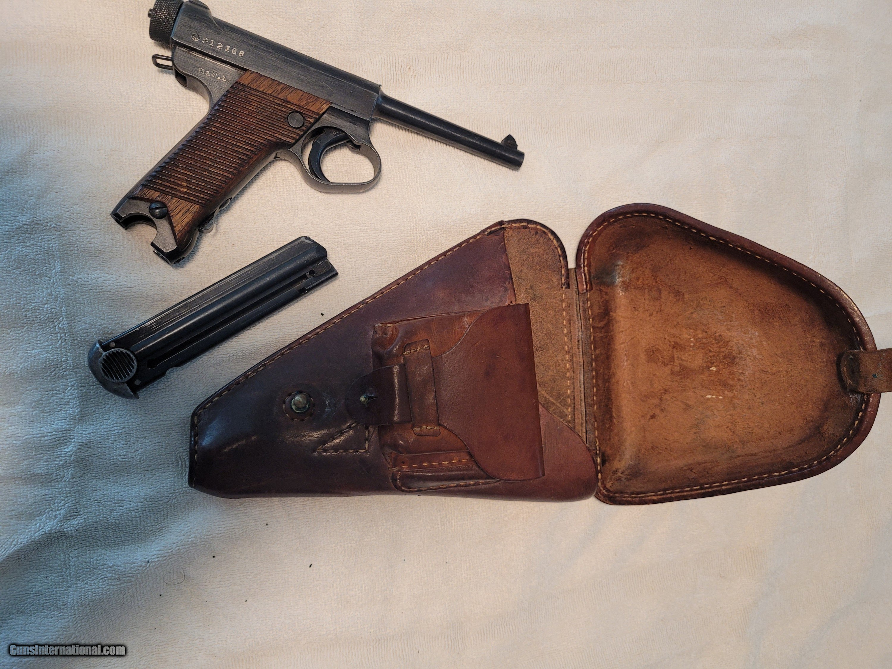 Beautiful ww2 Japanese nambu type 14 rig marine vet bring back