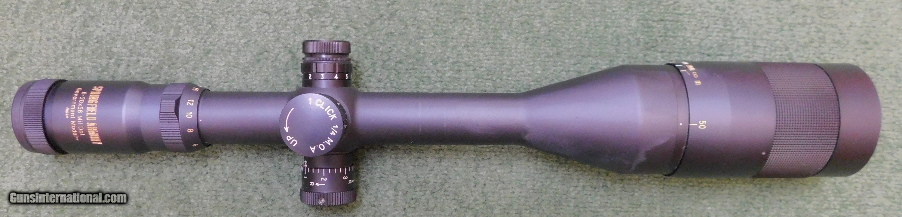 Springfield Armory 6 x 20 56mm scope