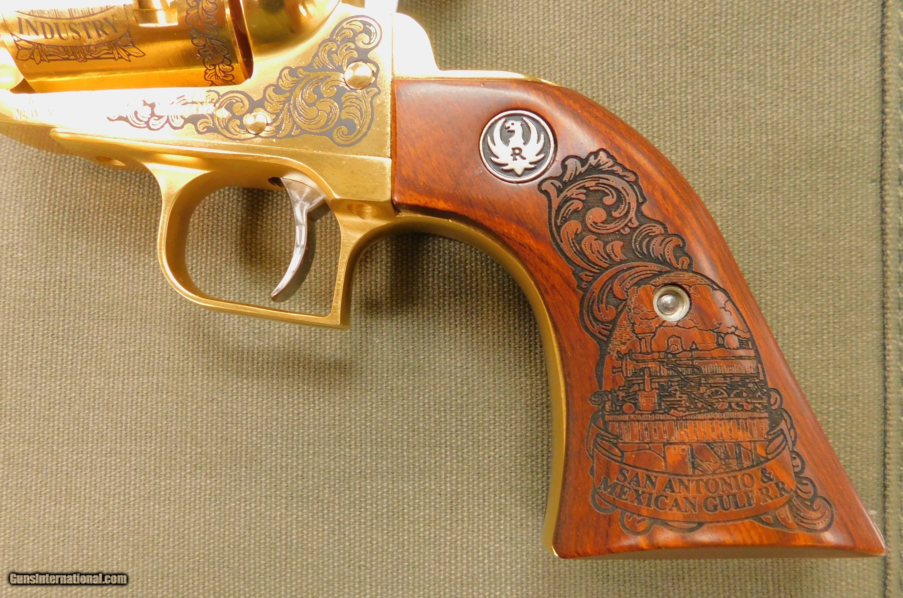 Ruger super blackhawk 44 mag heritage gold plated