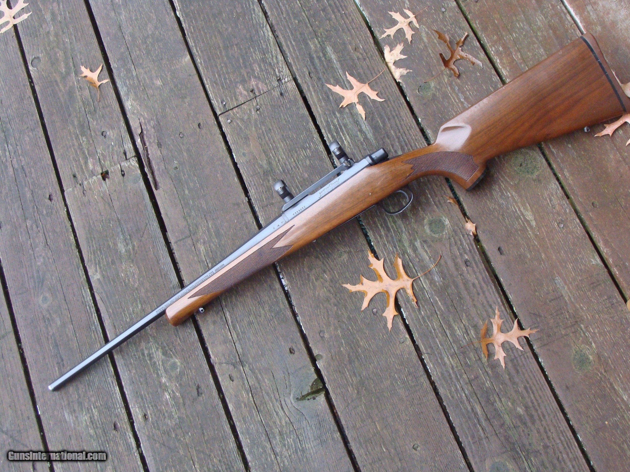 Remington Model Seven 260 Rem Vintage Original With Walnut Schable ...