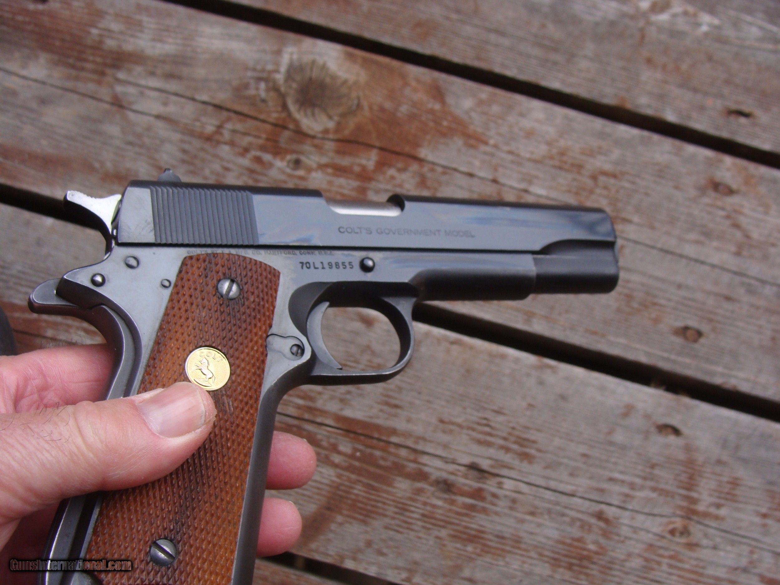 Colt Series 70 9mm uncommon in this cal 1980 MK1V Govt Model Colt Series 70 9mm uncommon in this cal 1980 MK1V Govt Model