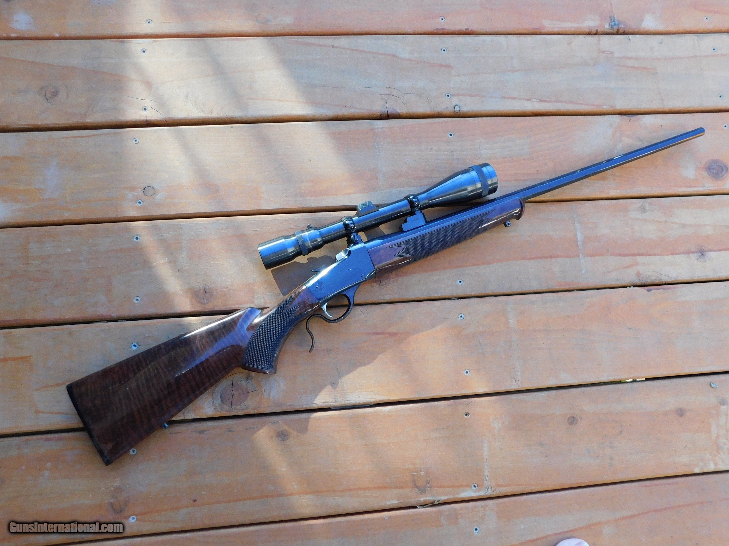 Browning 1885 Low Wall 243 Super Bargain Stunning Wood Octagon Single Shot