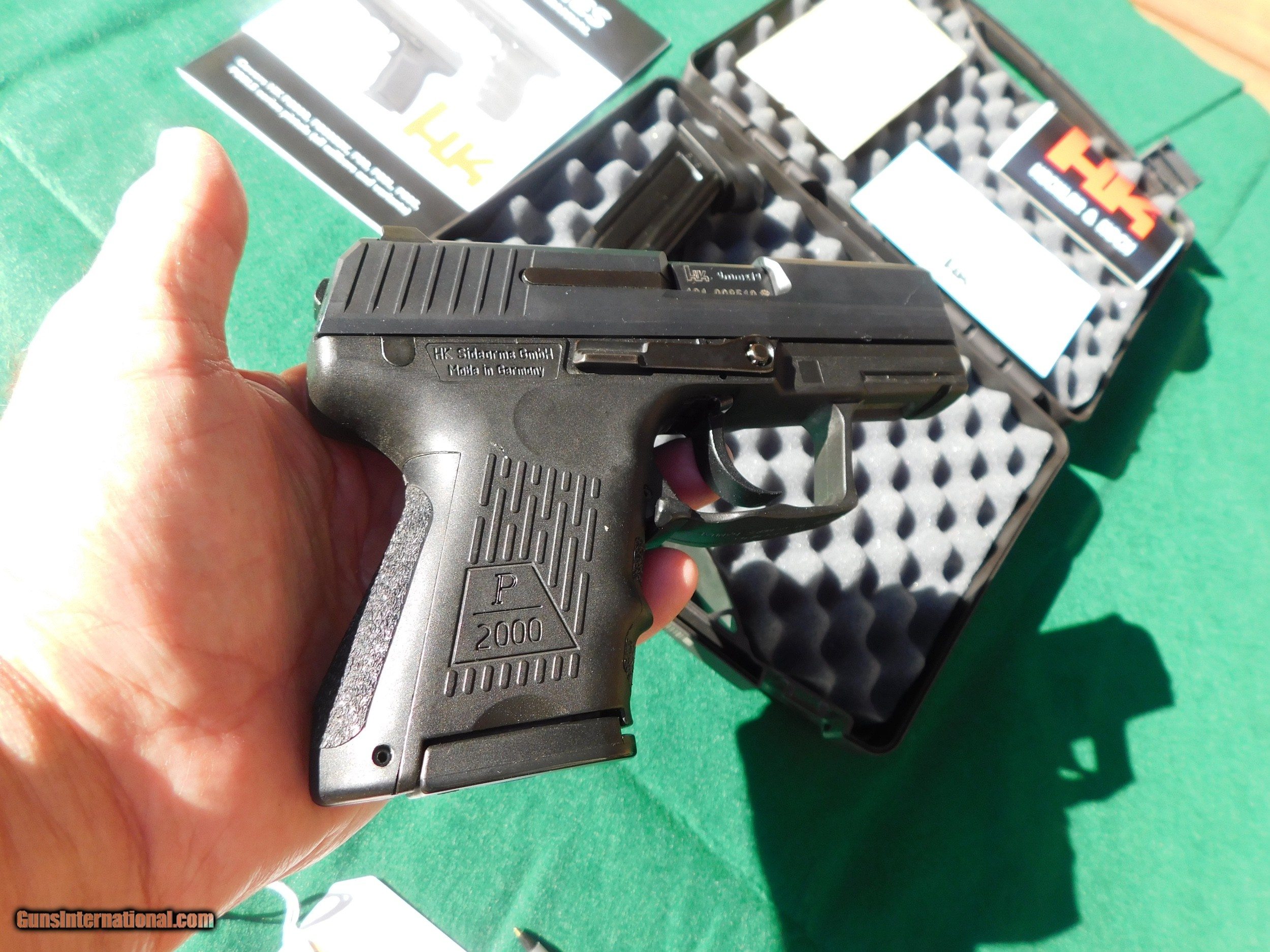 H&K P2000 In Box as New With Extra Mag Bargain Price. Quality German Firearm 9mm