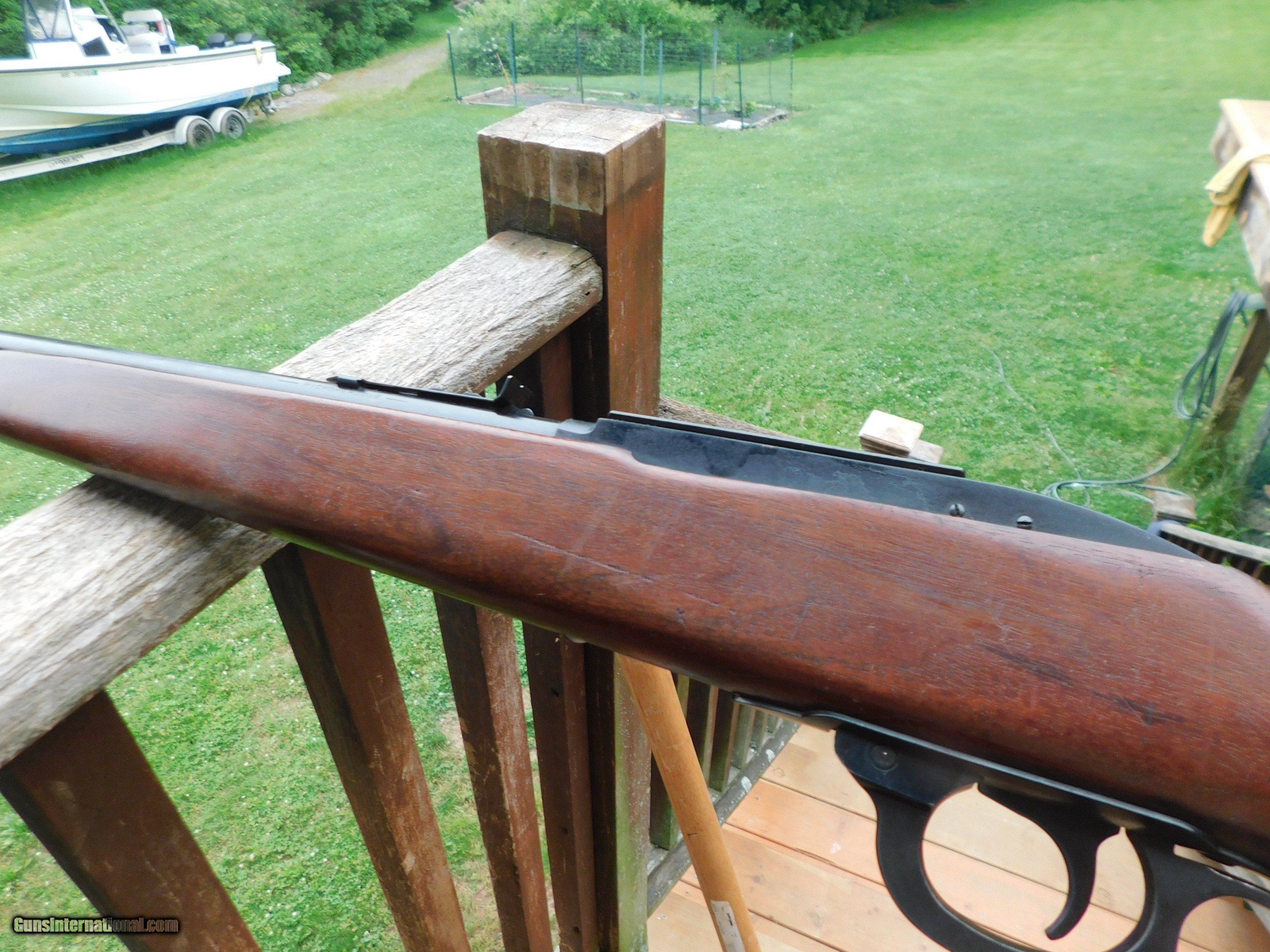 Marlin 57 .22 Tube Fed Holds over 22 short and 17 or more long rifle ...