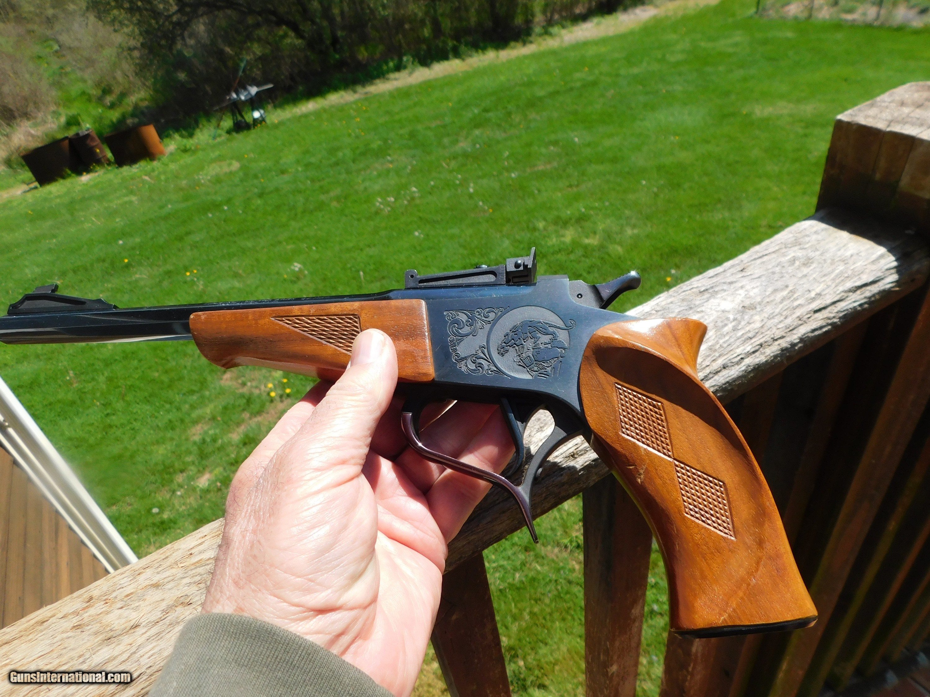 Vintage Thompson Center Contender In 44 Mag With 10" Octagon Barrel and ...