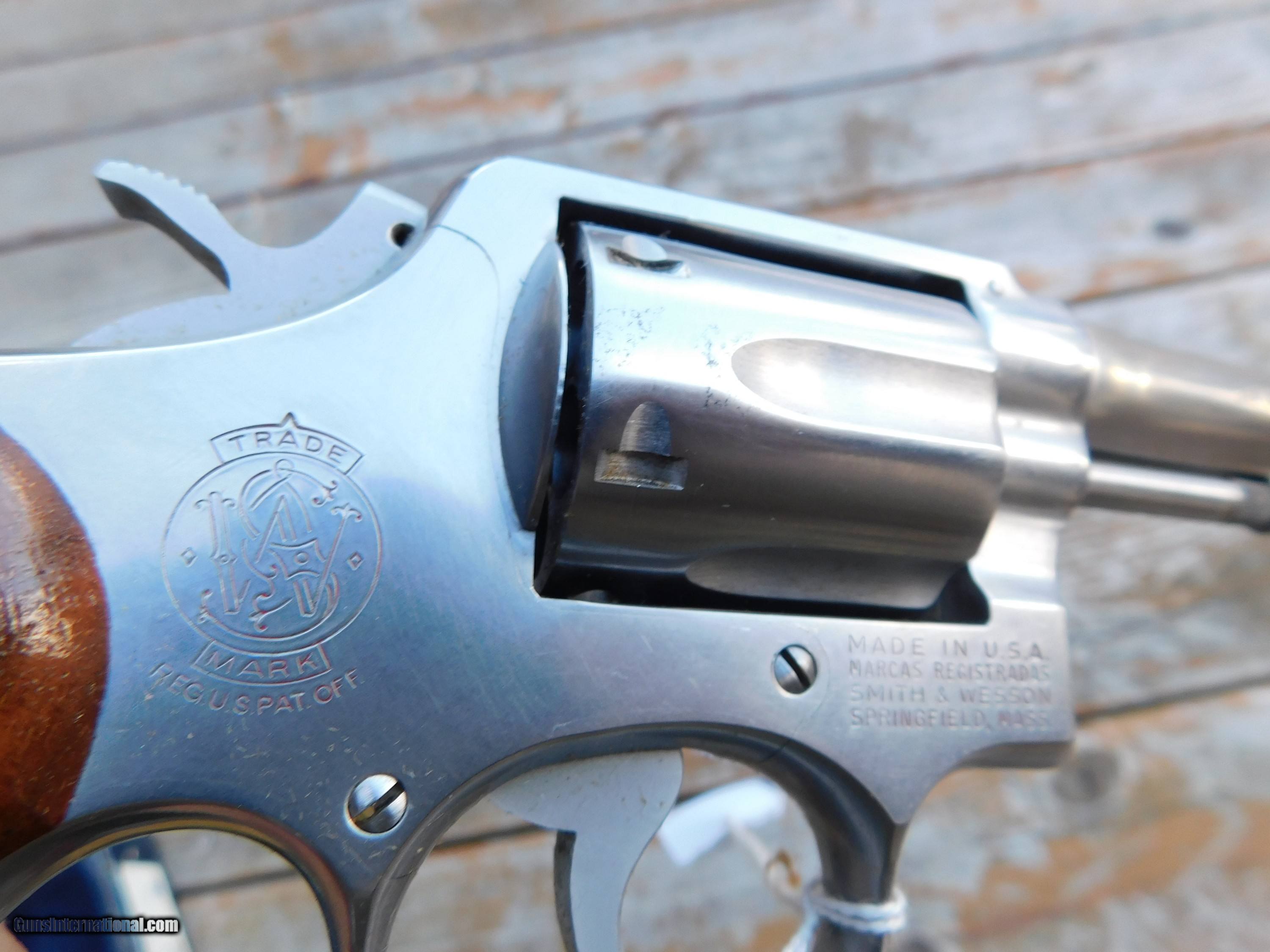 Smith & Wesson Model 64 Vintage Stainless 38 Designed for Mil and Police 4" in Box With All ...
