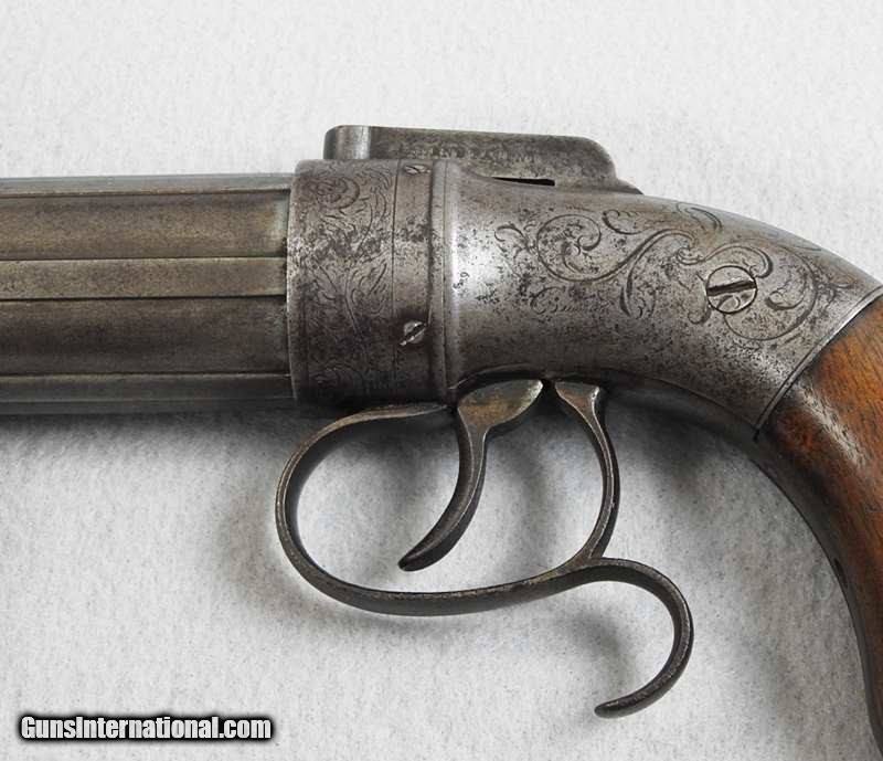 Allen’s Patent 6 Shot 36 Caliber 6” Dragoon Worcester Production