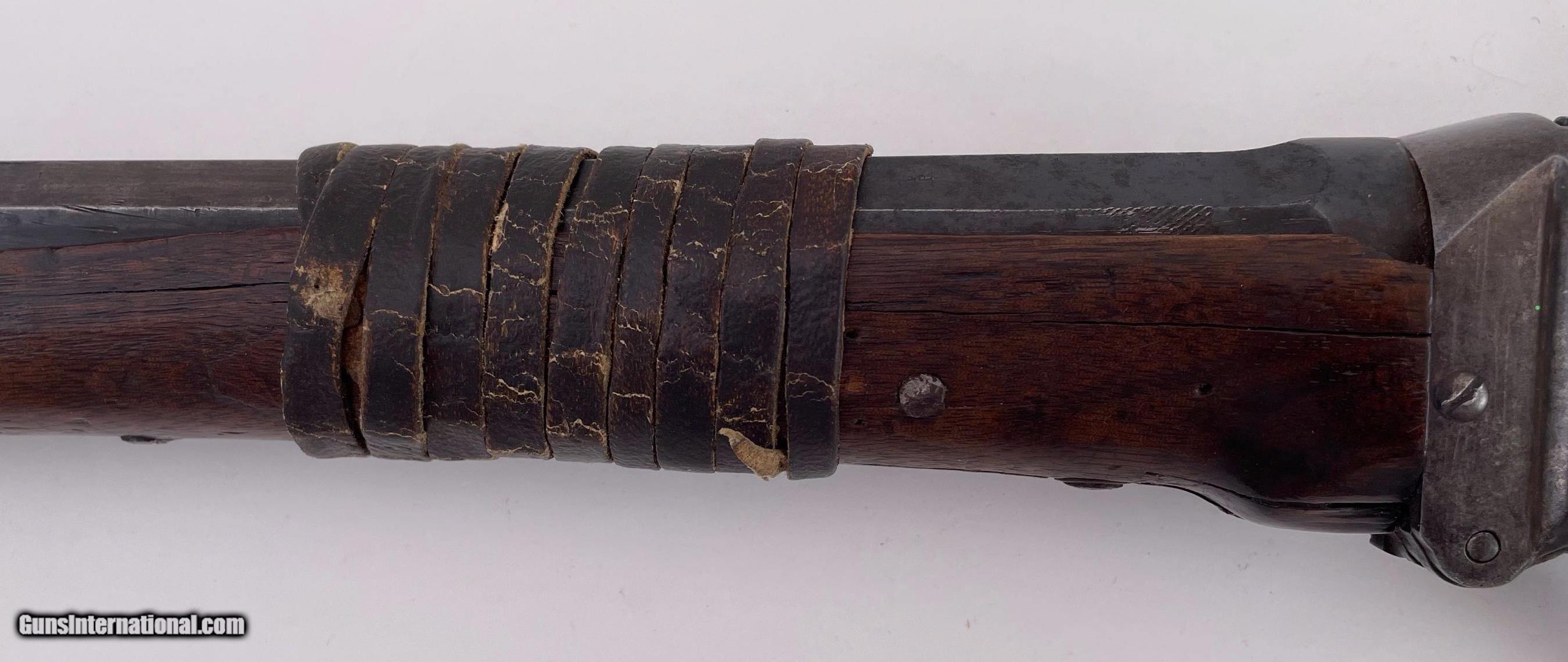 Original "Meacham" Sharps Rifle In 40 Caliber With Heavy Octagon Barrel