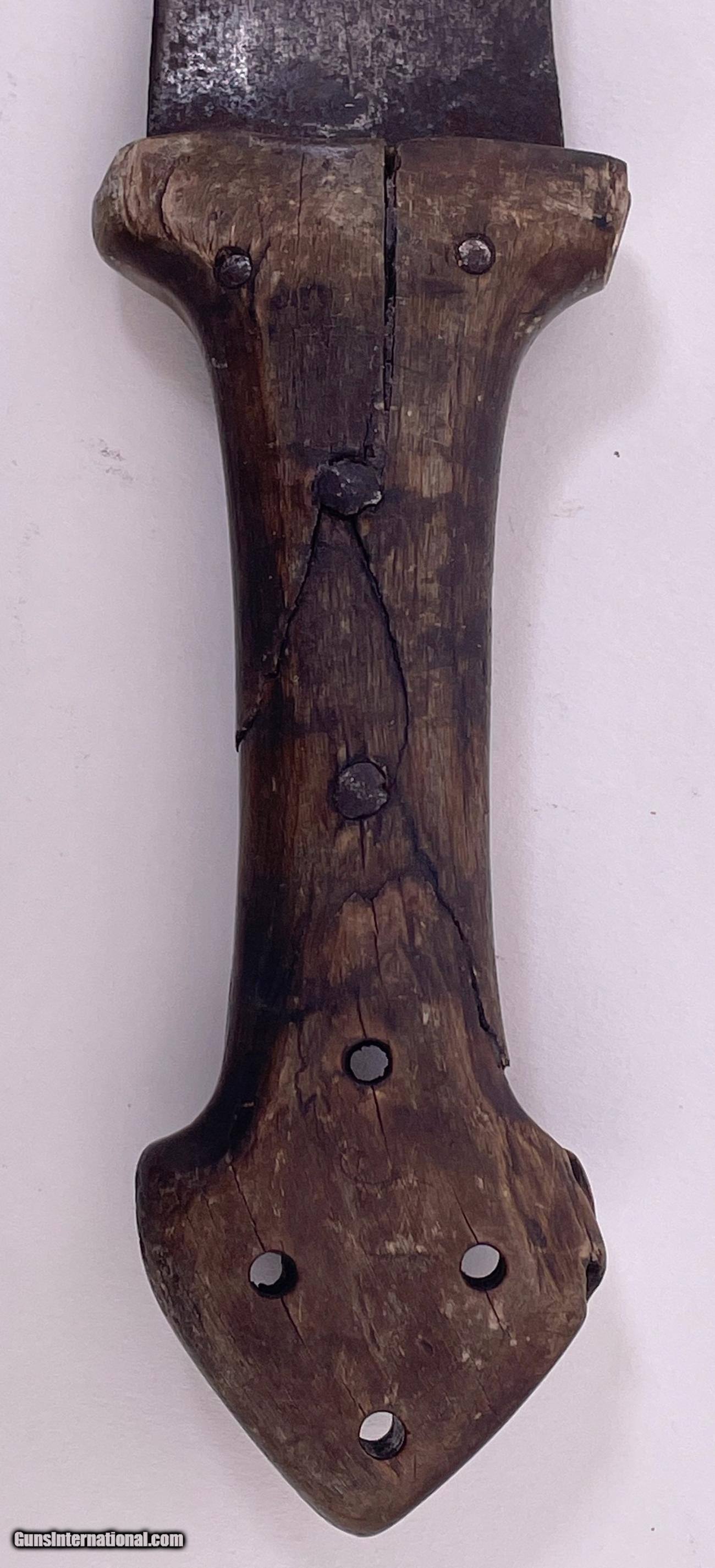 Middle Eastern Short Sword With Horn Grip