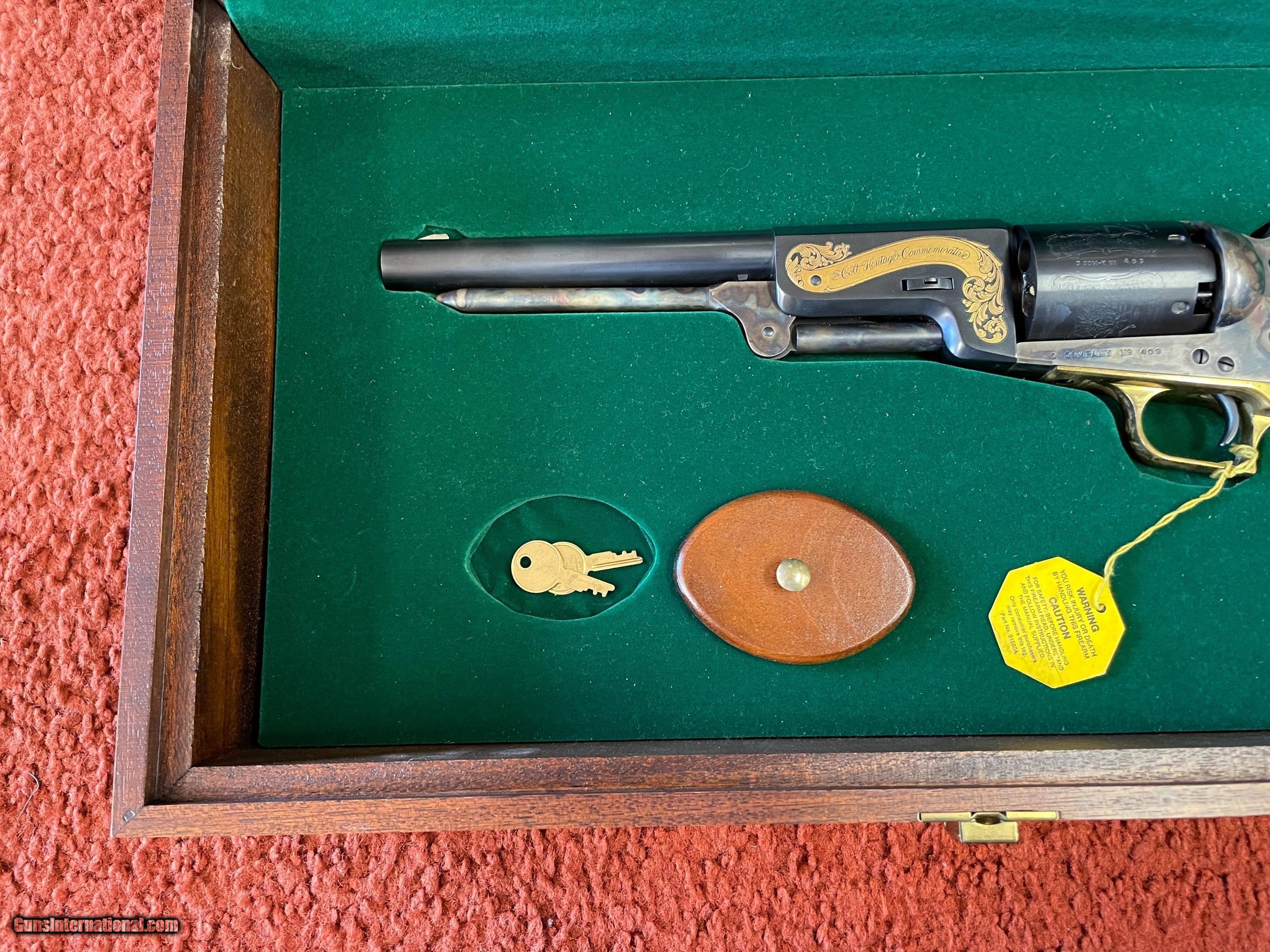 Cased Colt Walker Revolver By Heritage