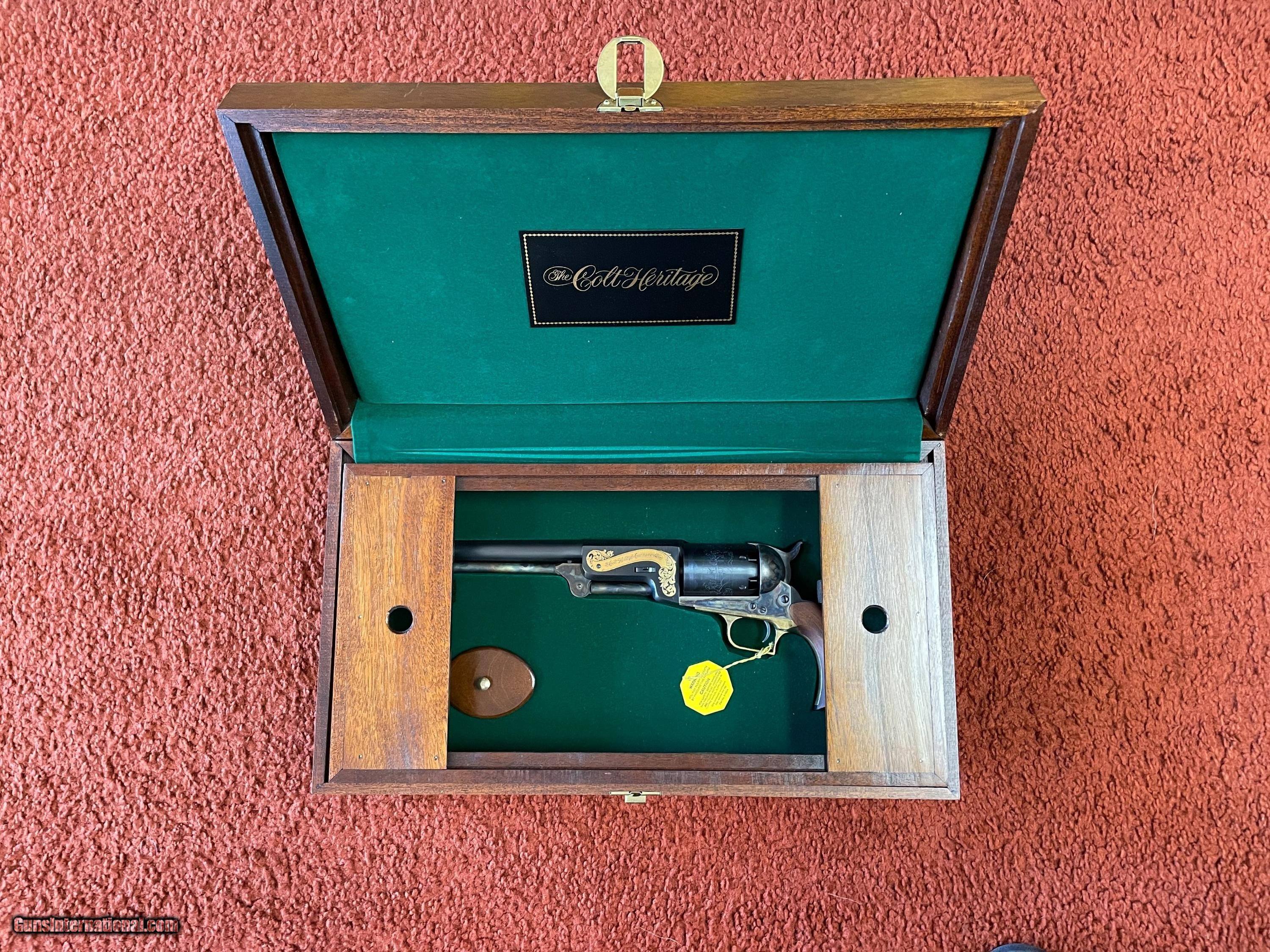 Cased Colt Walker Revolver By Heritage