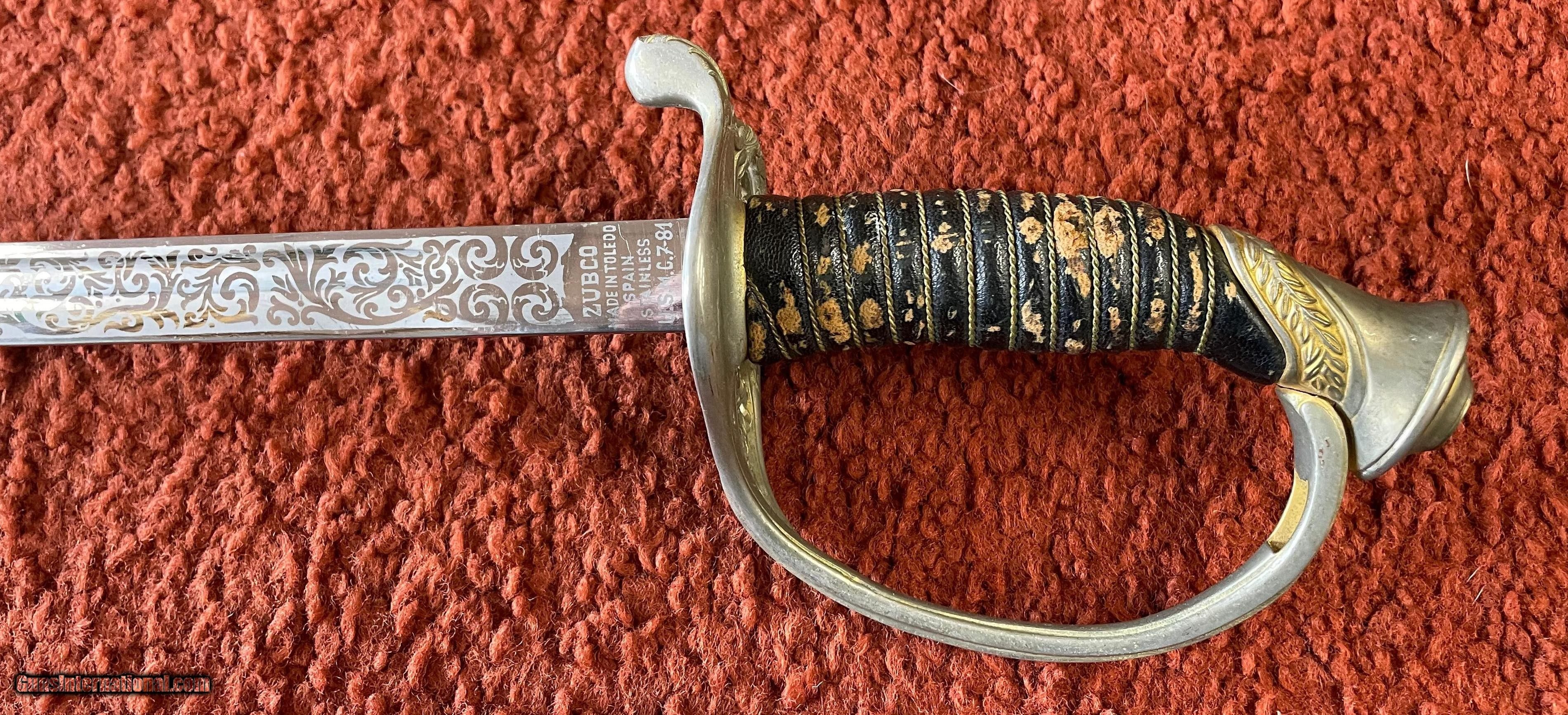 Inscribed U.S. Marine Corp Sword