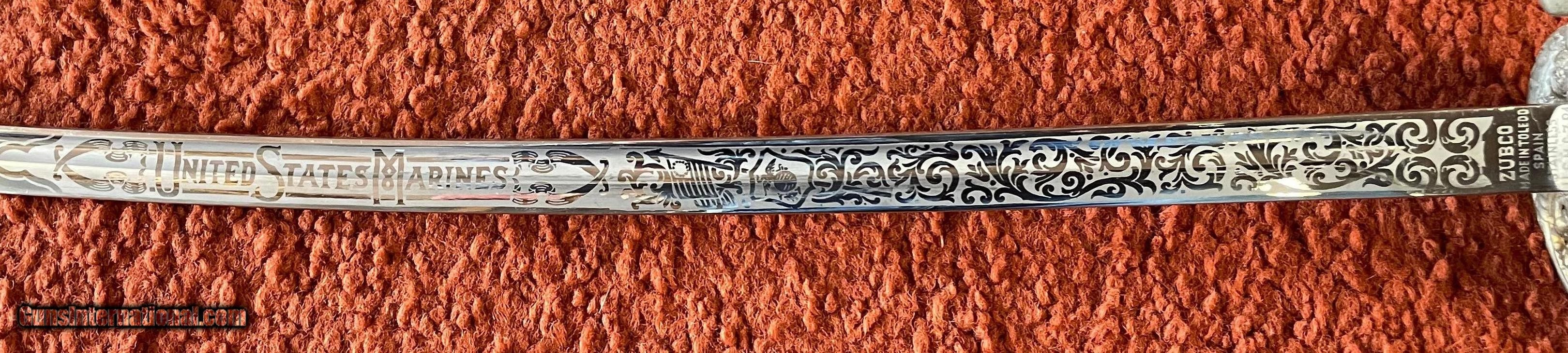 Inscribed U.S. Marine Corp Sword