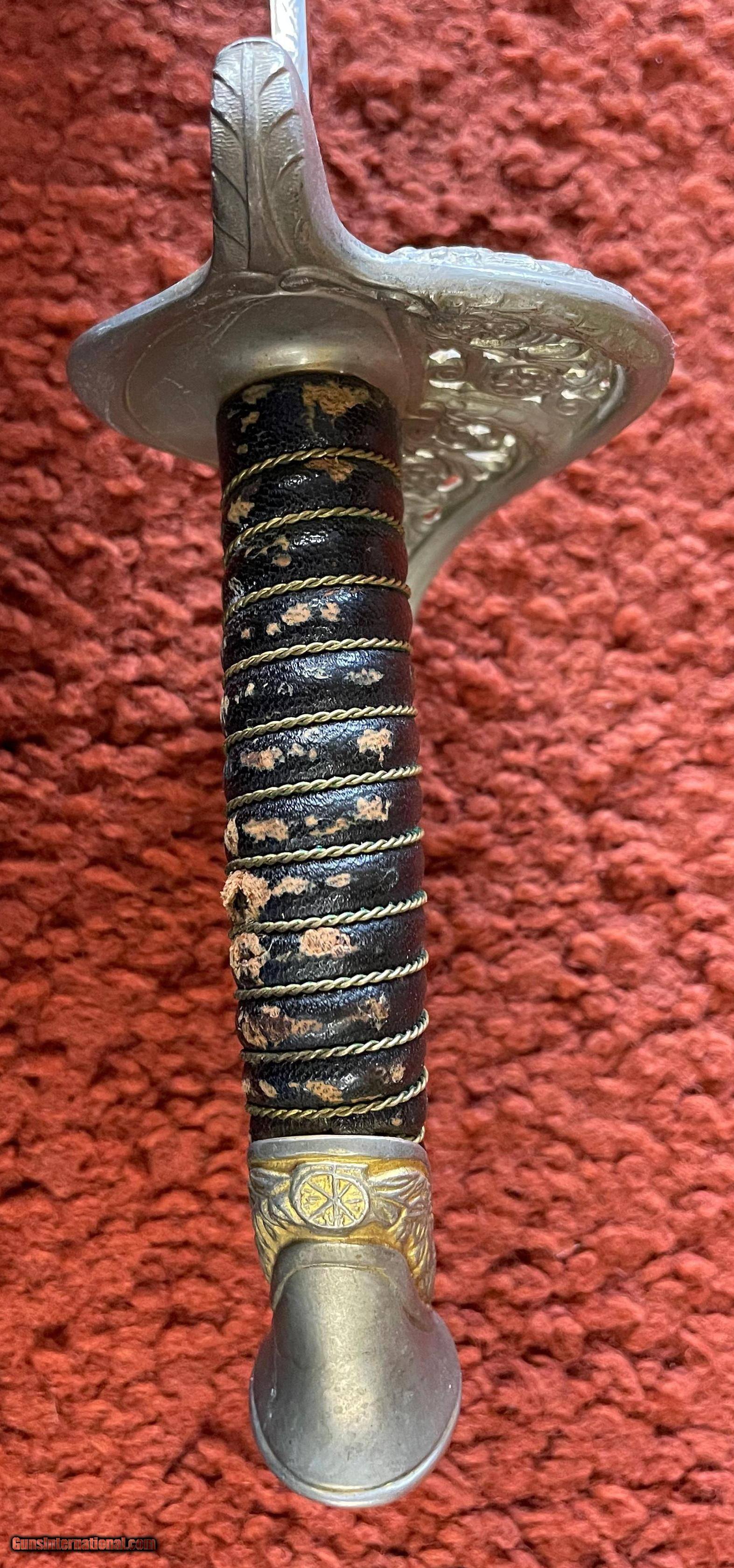 Inscribed U.S. Marine Corp Sword