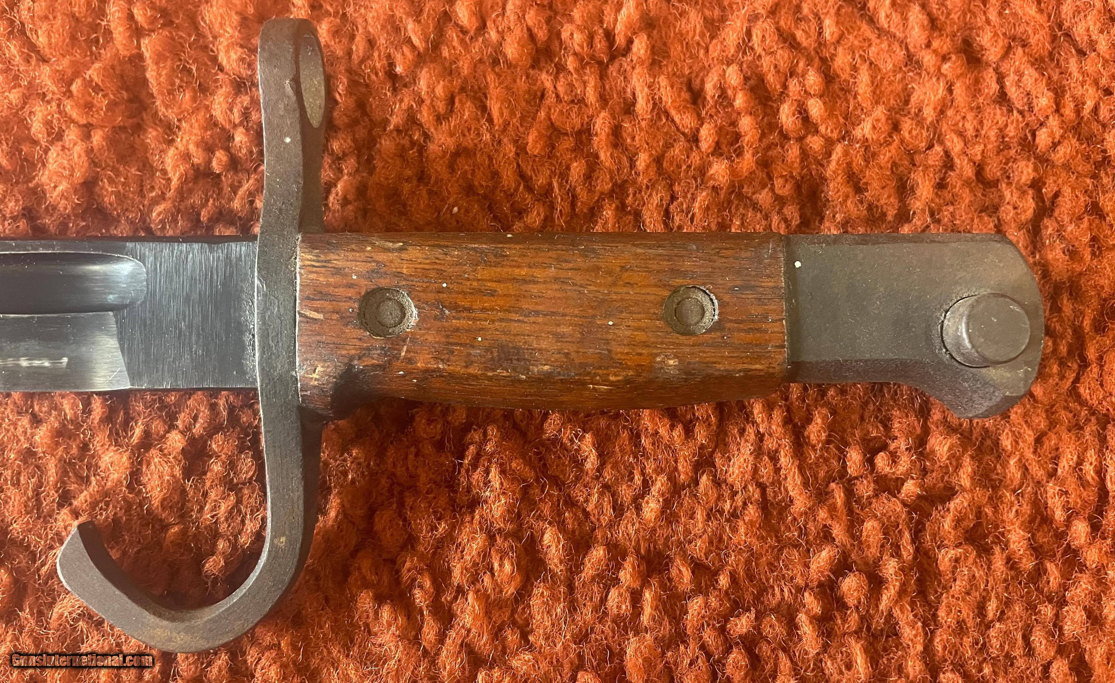 Japanese Type 30 Bayonet And Scabbard