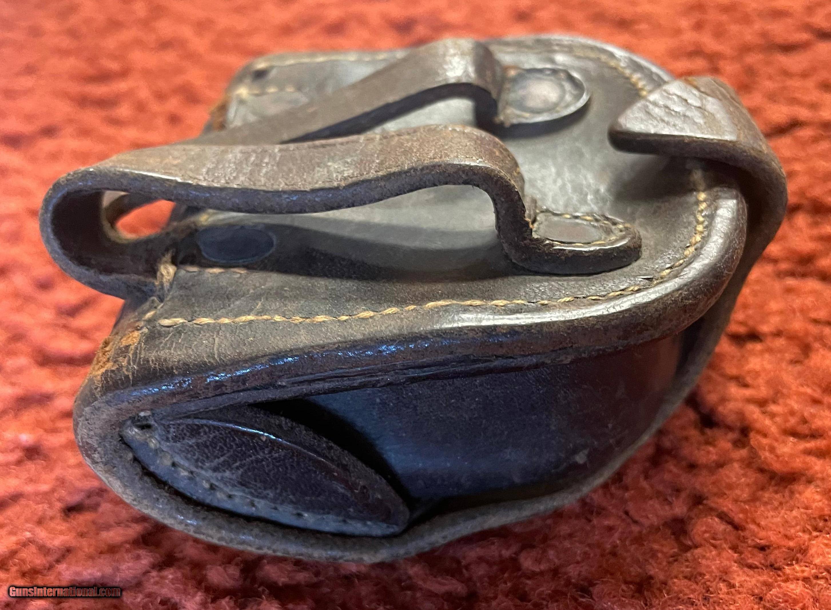 Civil War Cap Pouch Dated 1863