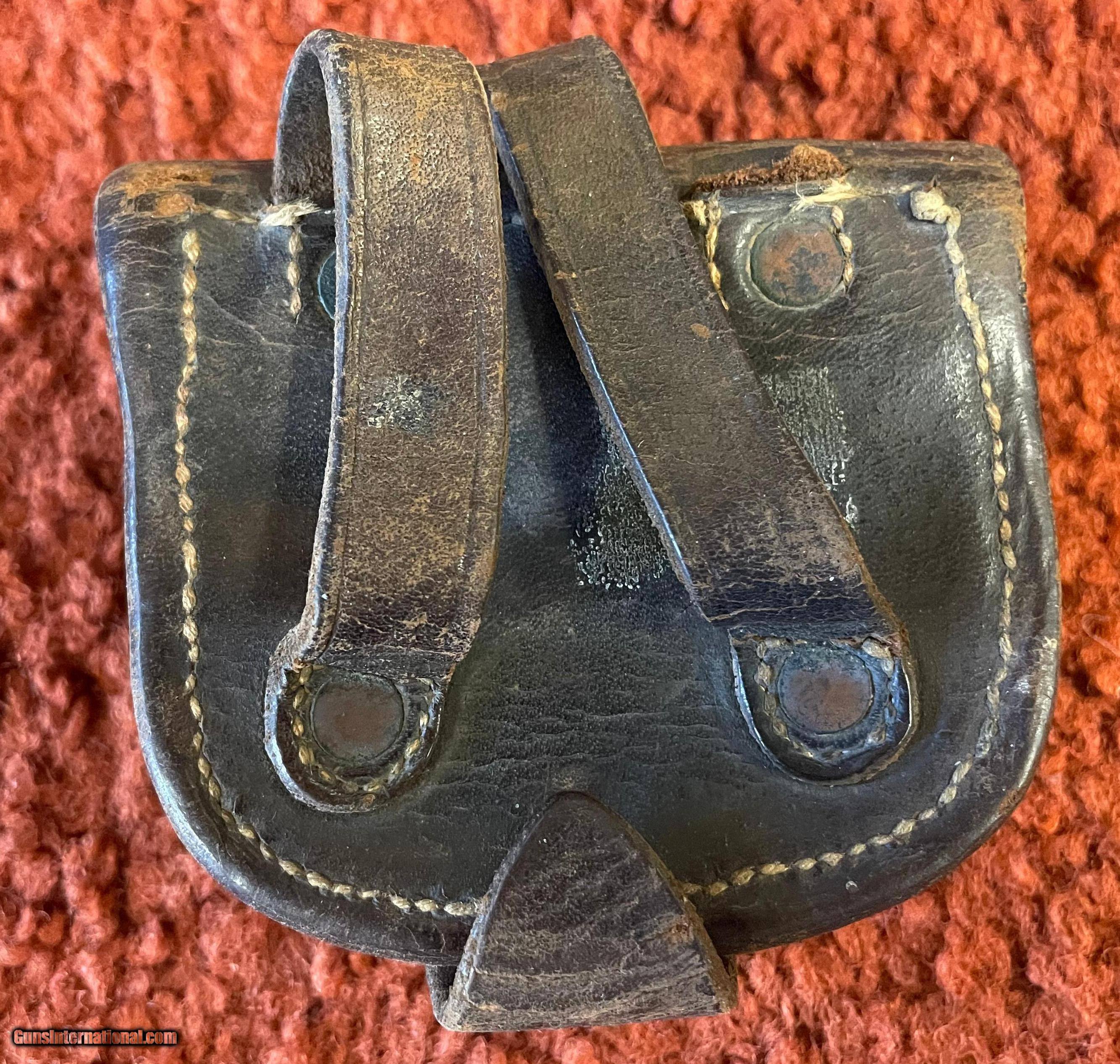 Civil War Cap Pouch Dated 1863