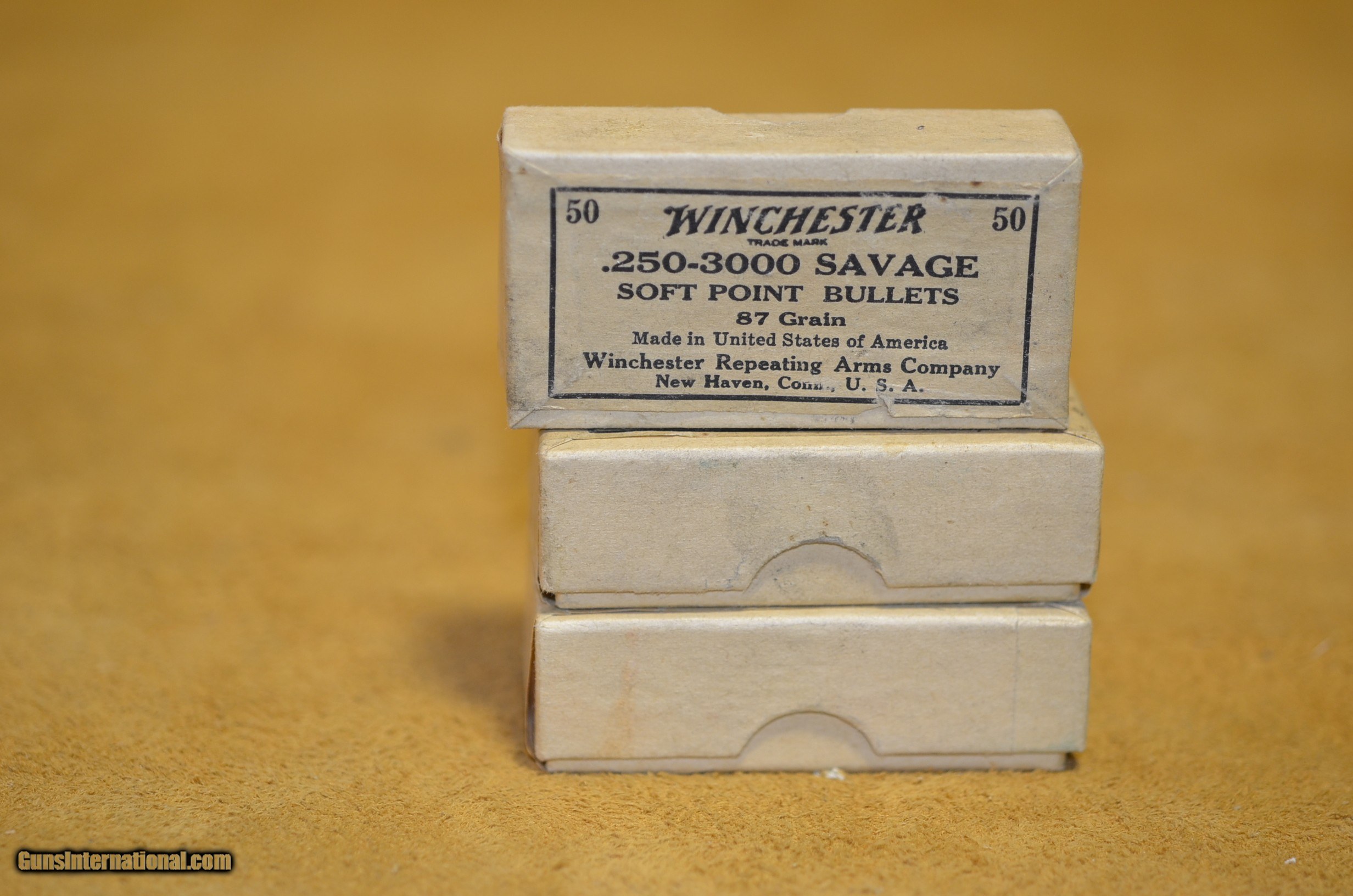 Winchester Vintage 250-300 Savage 87 grain Soft point Bullets