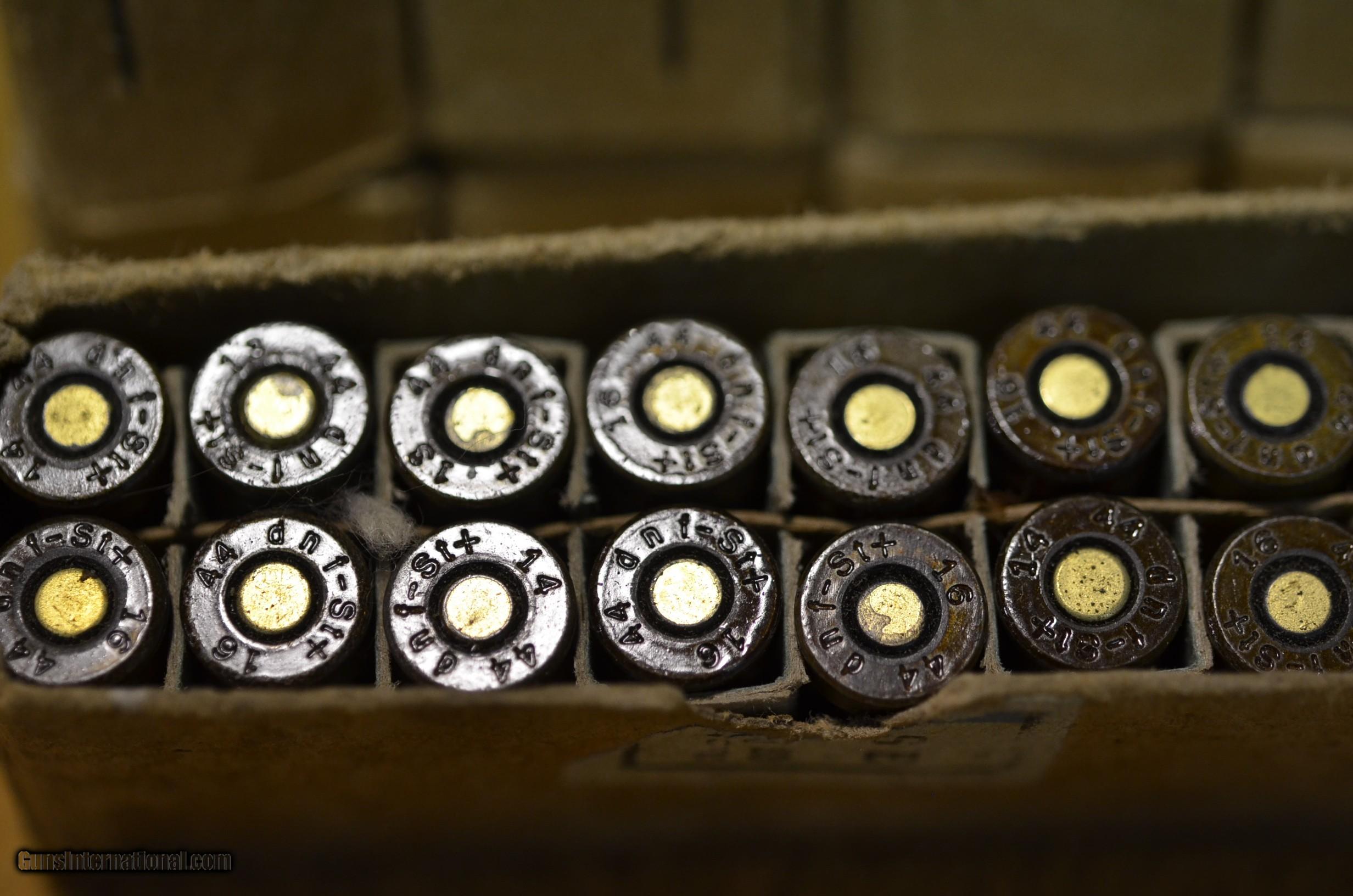 Vintage Military 9mm Luger German WWII ammo 12 Boxes