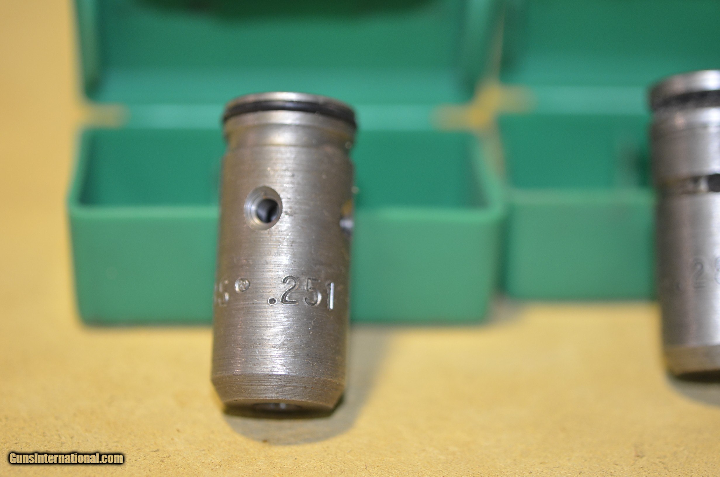 RCBS Bullet Sizer Dies for .251 and .284 Lubricator