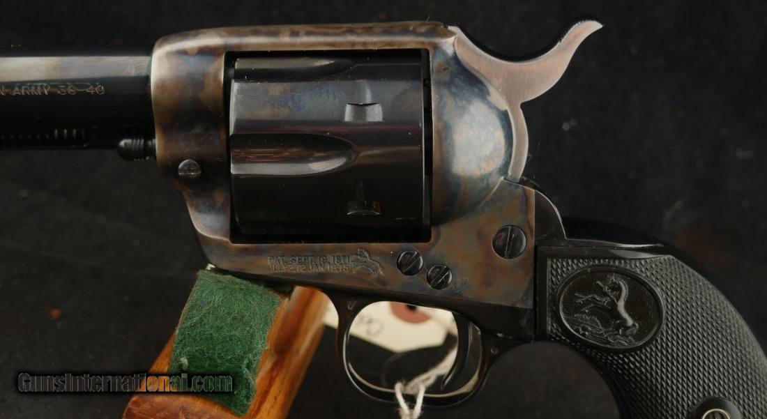 079-0224-7184, Colt Single Action 3rd Generation 38-40. c.1996. 99% ...