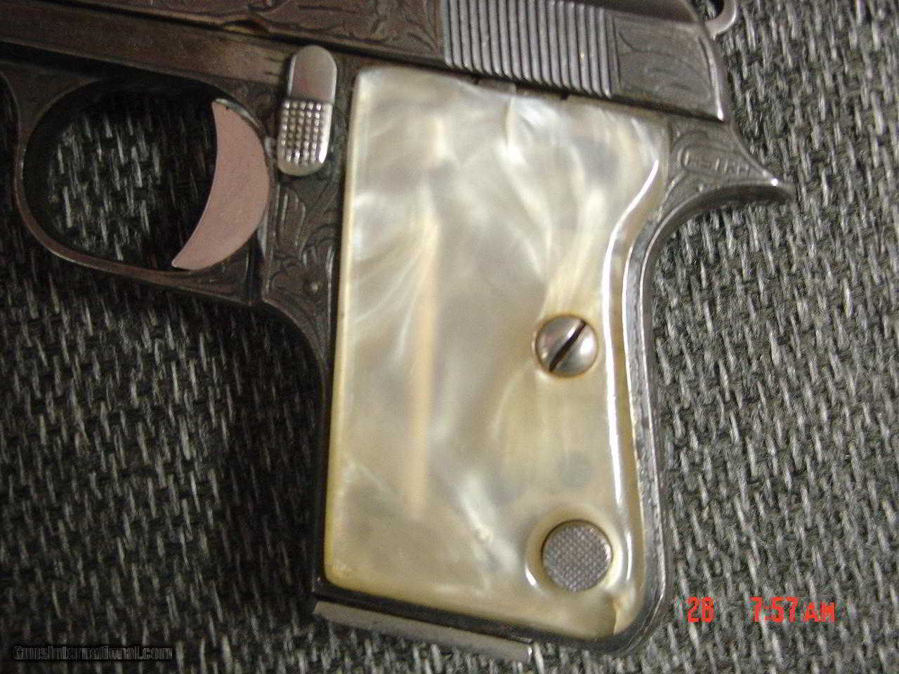 Astra Cub 22 short,factory engraved, older French Gray finish that is ...