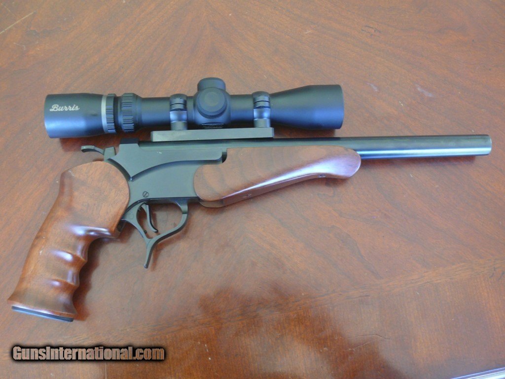 TC Encore in 223 with new Burris 2-7X scope in Leupold mounts