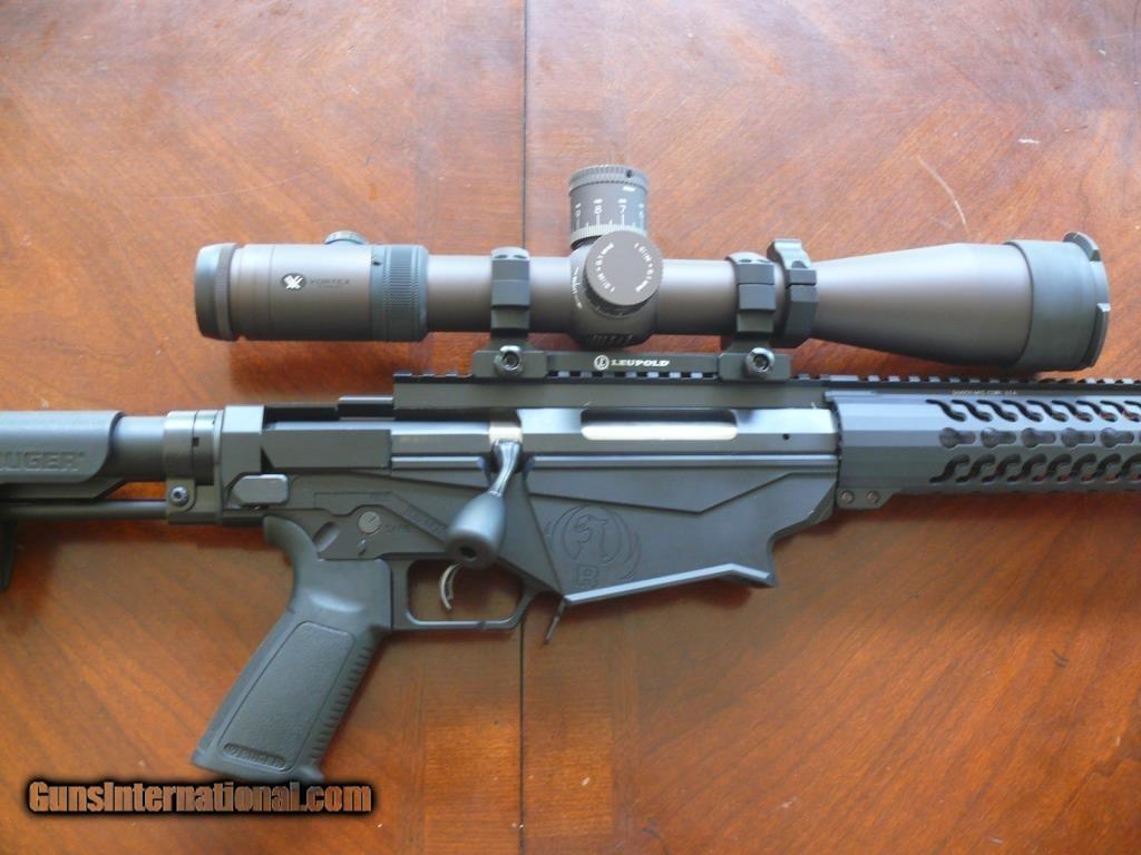 Ruger Precision in 6.5 Creedmore with Vortex HD Razor scope and SOCOM ...