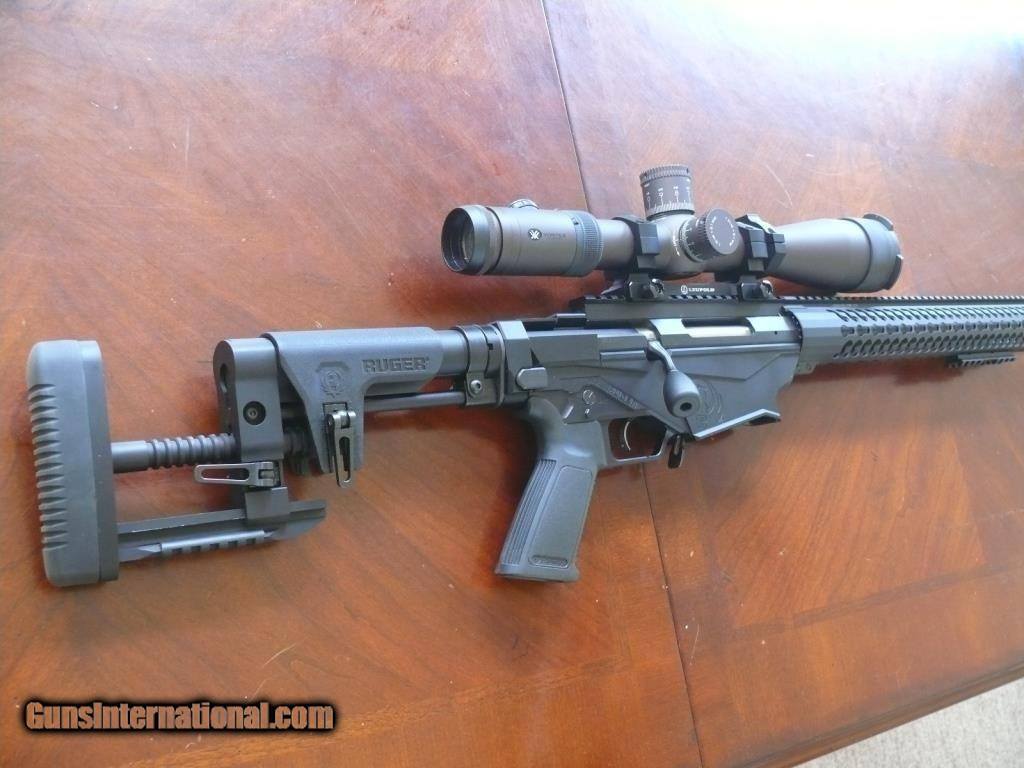 Ruger Precision in 6.5 Creedmore with Vortex HD Razor scope and SOCOM ...