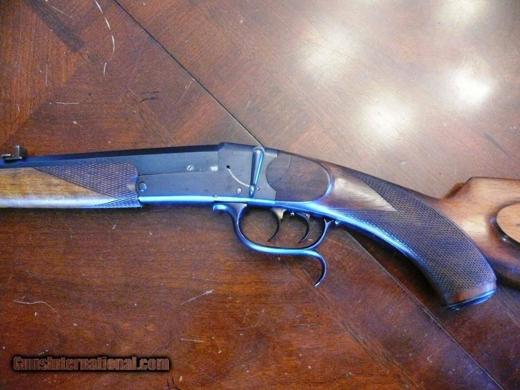 German single shot tip-up rifle in 8.15x46R, excellent bore