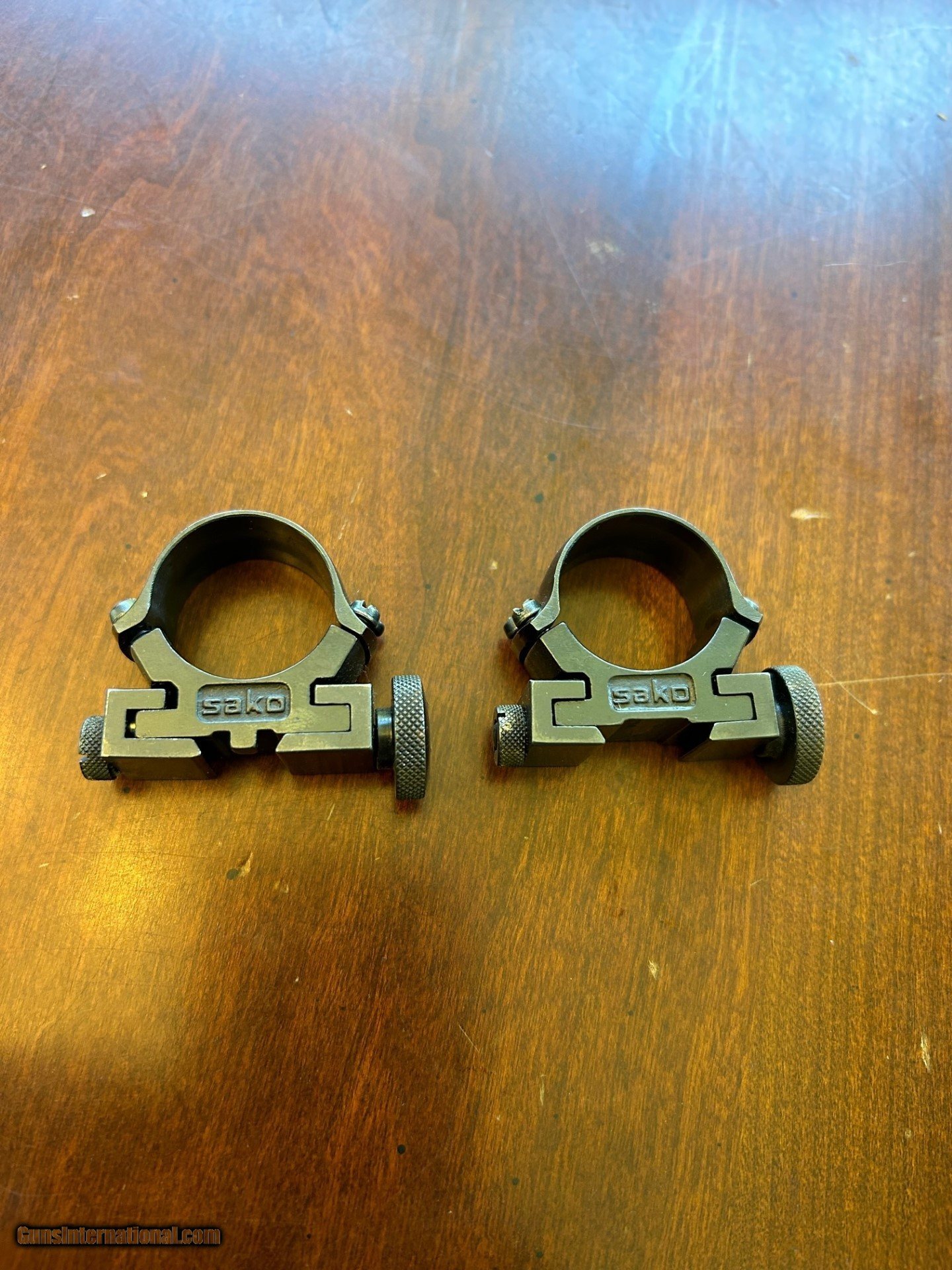 Vintage Sako 1" scope rings, low