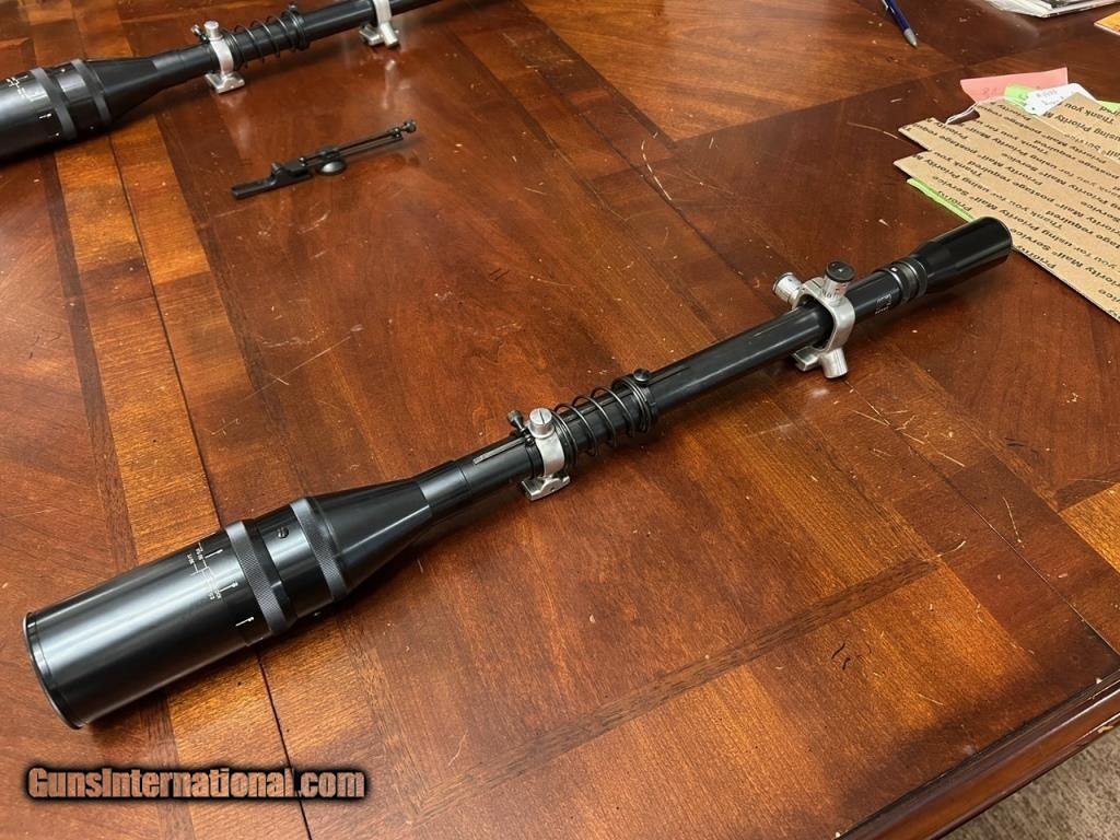 Unertl 15X Benchrest rifle scope.