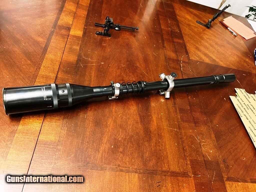 Unertl 15X Benchrest rifle scope.