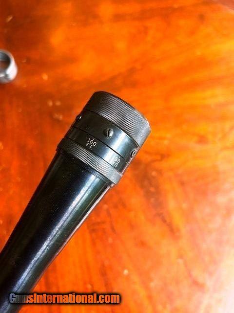 Vintage Weaver K8 with hard to find 1" rings on it for sale