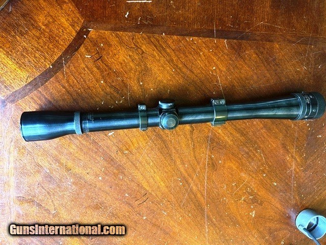 Vintage Weaver K8 with hard to find 1" rings on it for sale