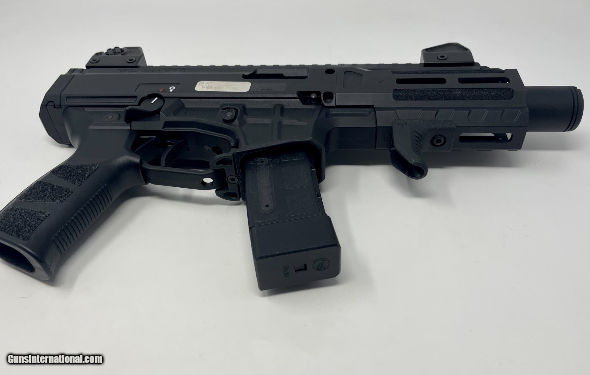 CZ Scorpion Evo 3 Plus 9MM Pistol, 4.2" Barrel, 2 20rd Magazines