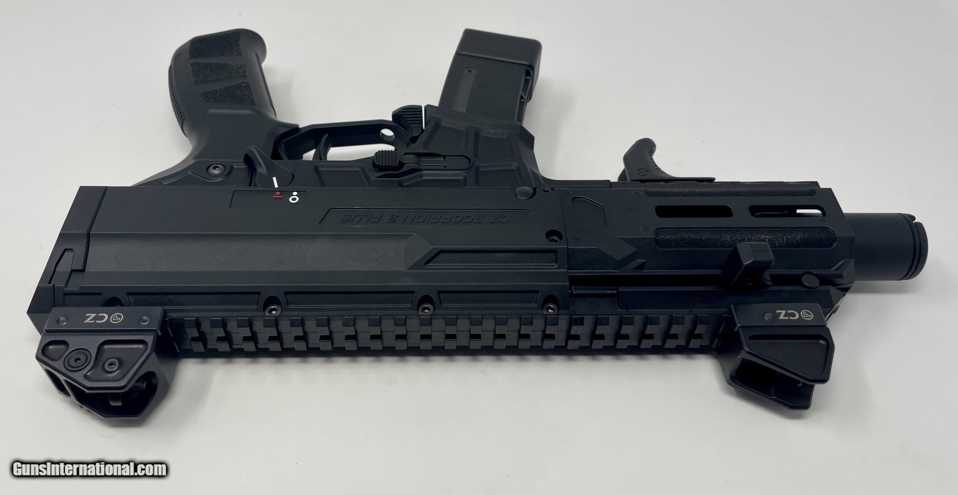 CZ Scorpion Evo 3 Plus 9MM Pistol, 4.2" Barrel, 2 20rd Magazines