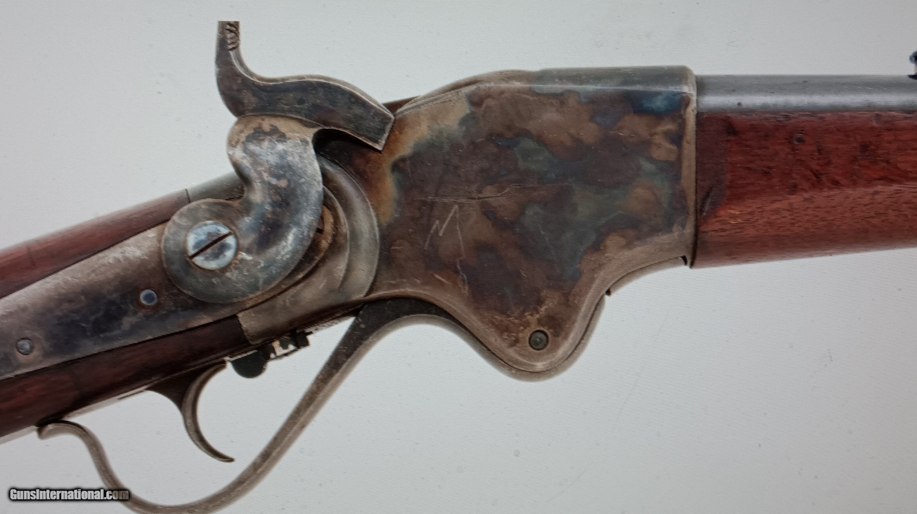 Springfield Model 1871 Spencer Carbine Arsenal Altered to Rifle... CASE ...